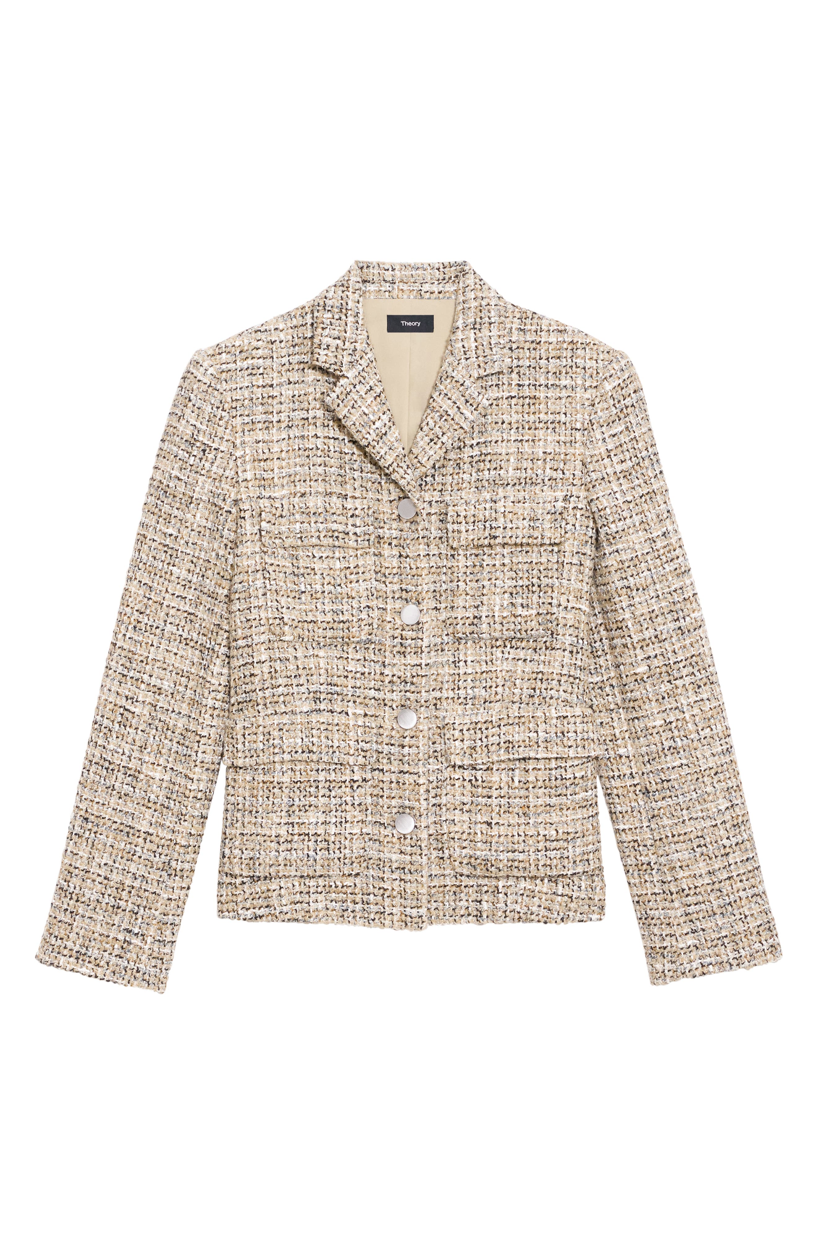 Theory Tweed Military Jacket | Nordstromrack