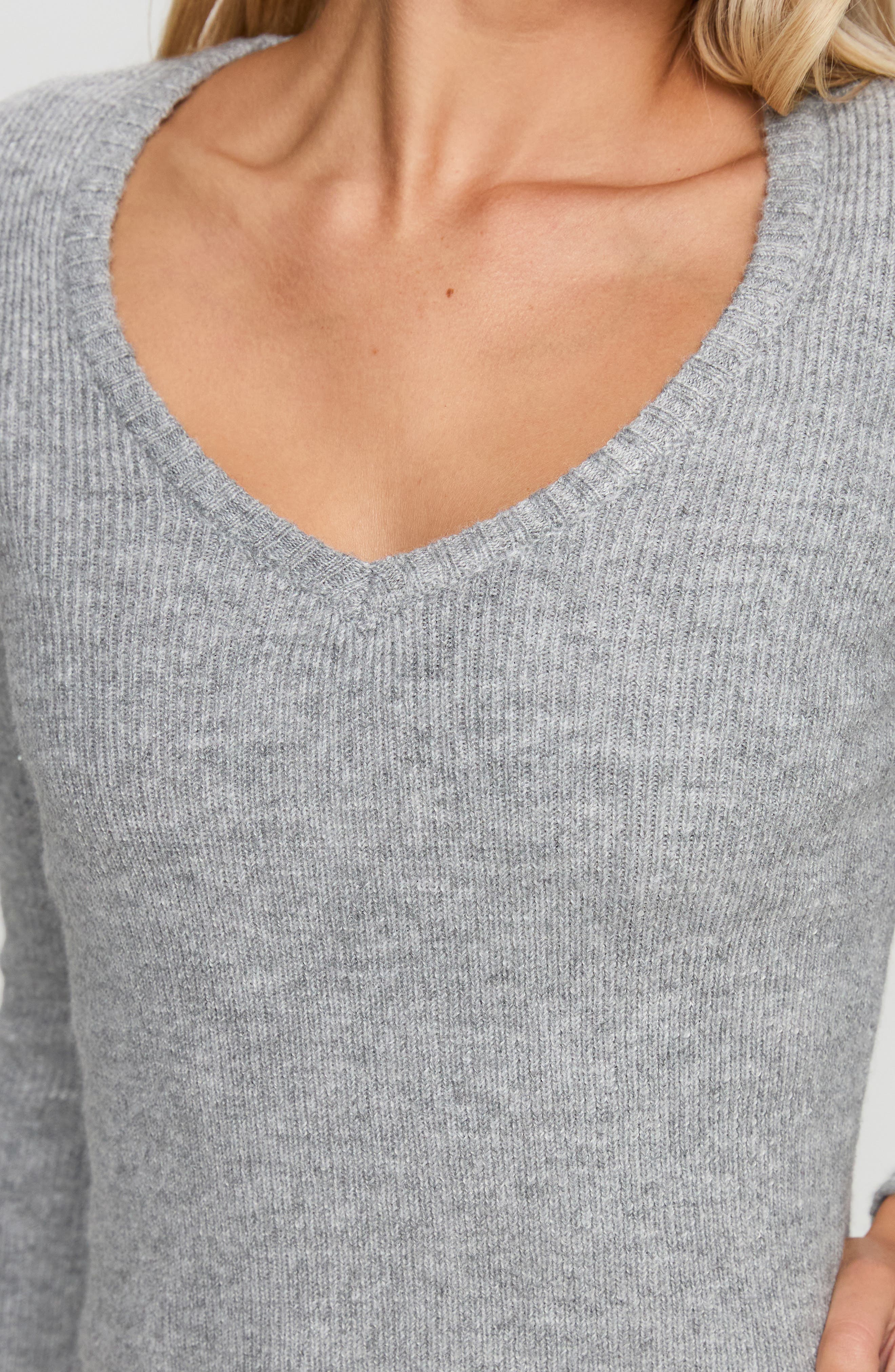 Princess Polly Elayna V-Neck Crop Sweater | Nordstrom