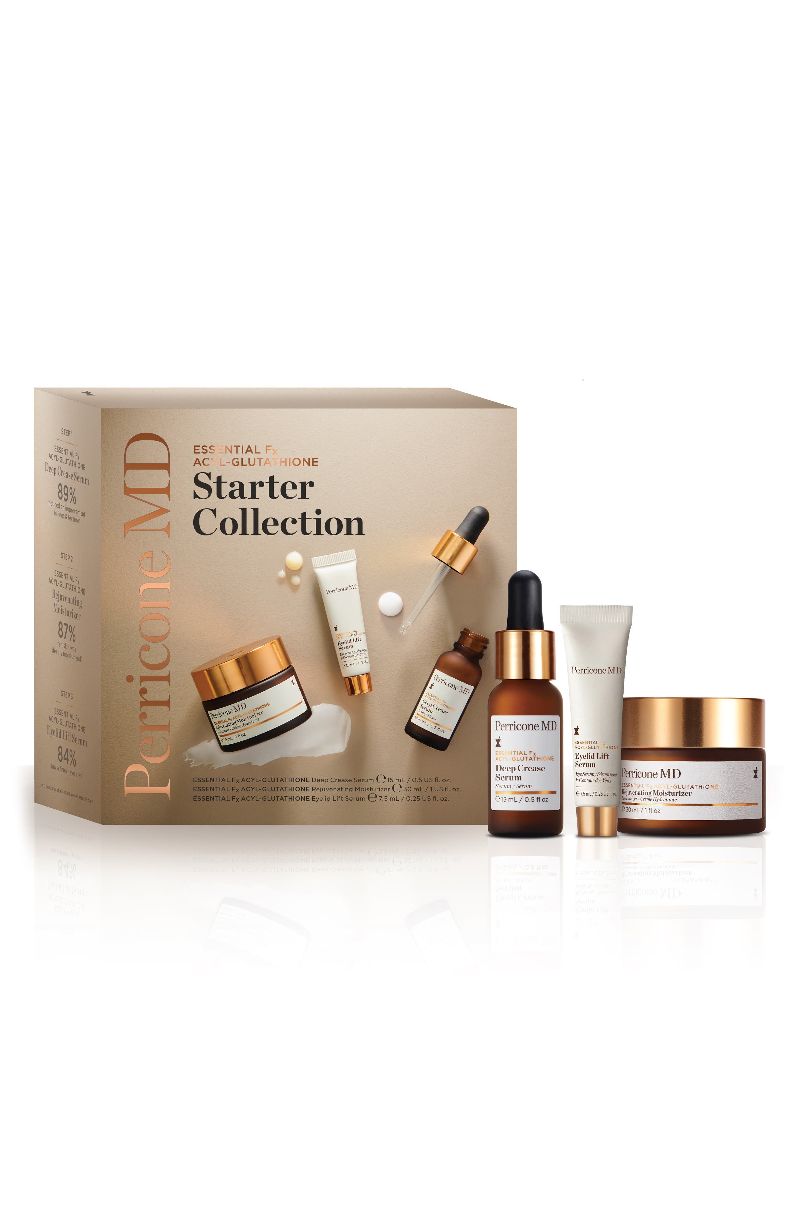 Perricone MD Essential Fx Acyl-Glutathione Starter Set $255 Value ...