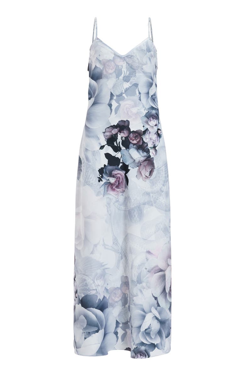 AllSaints Bryony Valley Floral Midi Slipdress | Nordstromrack