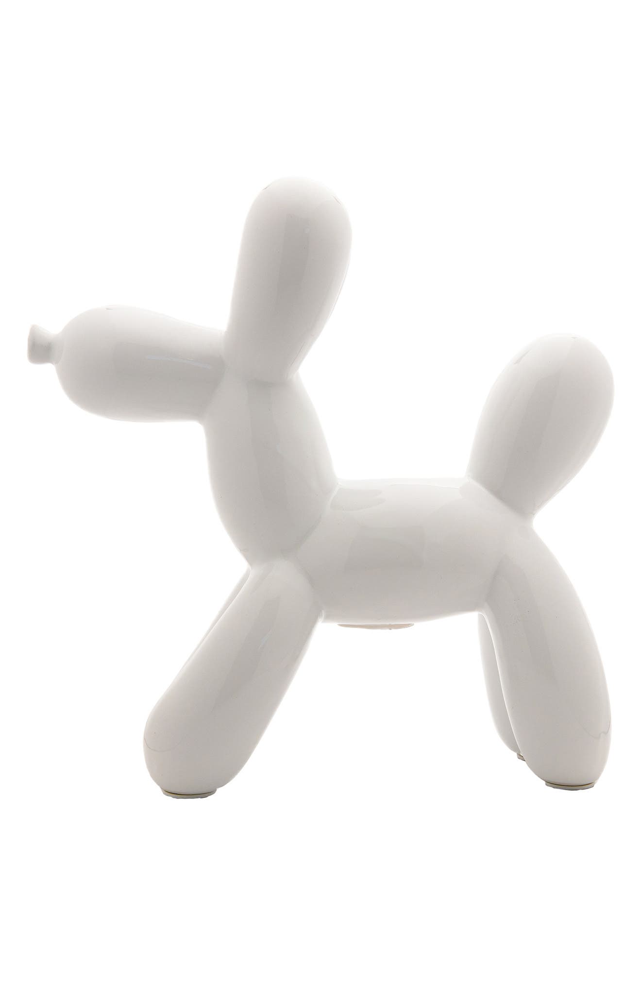 INTERIOR ILLUSIONS Plus White Mini Balloon Dog Bank | Nordstromrack