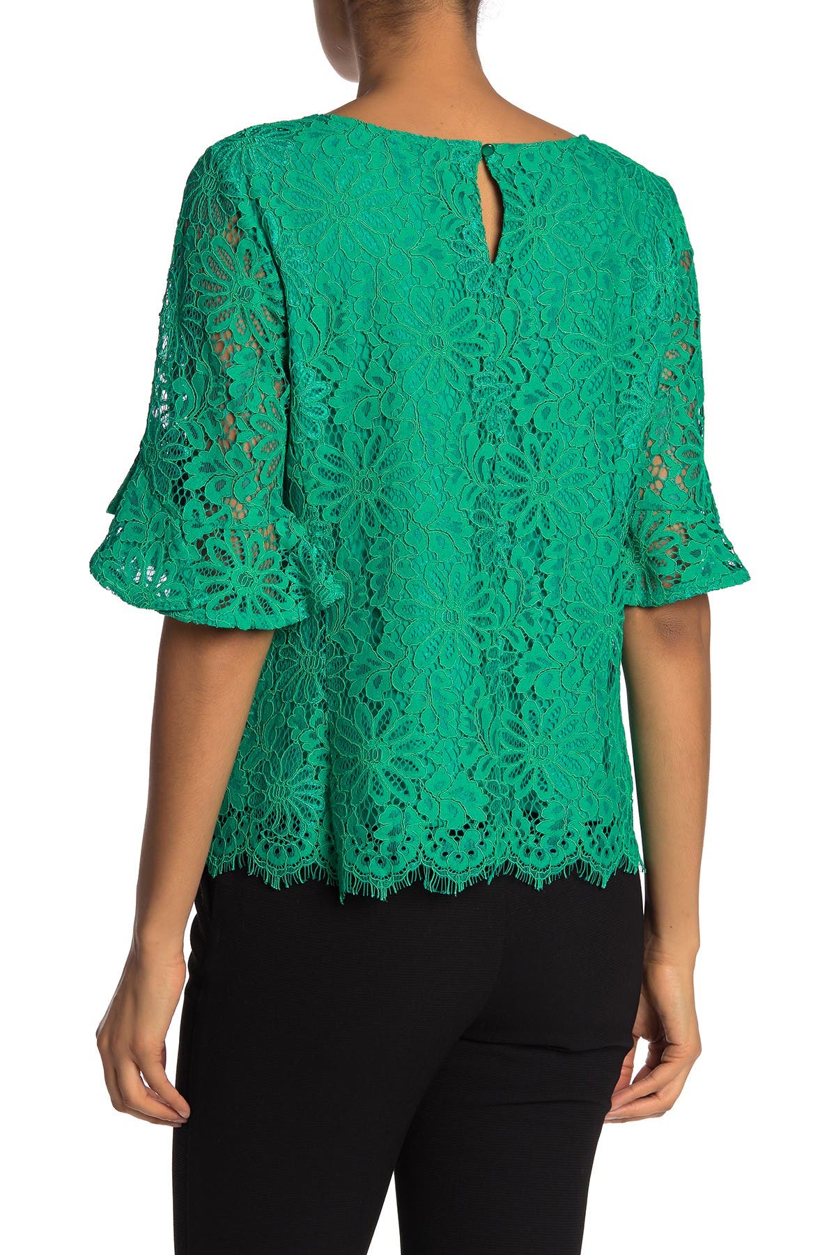 NANETTE NANETTE FOOTWR Lace Crew Neck Top | Nordstromrack