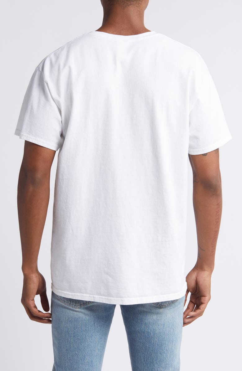 Junk Food Busch Light Checkered Flag Cotton Graphic T-Shirt | Nordstromrack