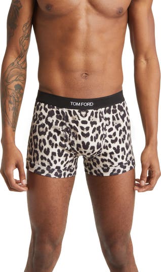 TOM FORD Snow Leopard Print Boxer Briefs | Nordstrom