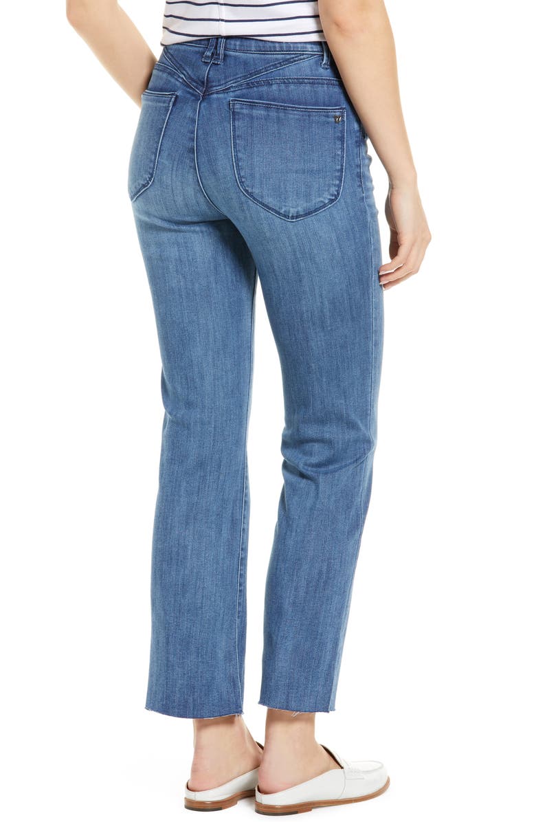 Wit & Wisdom 'Ab'Solution Sky Rise Raw Hem Jeans | Nordstromrack