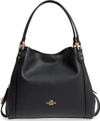 COACH Edie 31 Pebbled Leather Shoulder Bag | Nordstrom