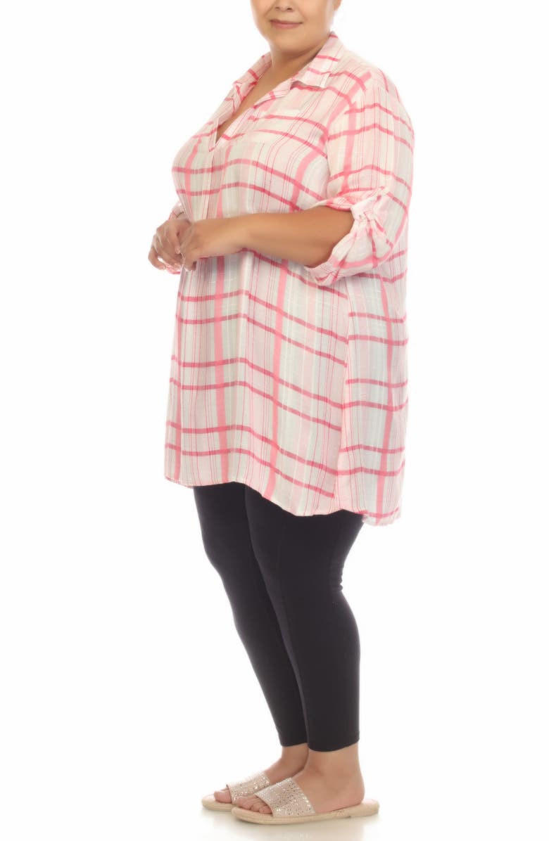 BOHO ME Check Print Shirtdress | Nordstromrack