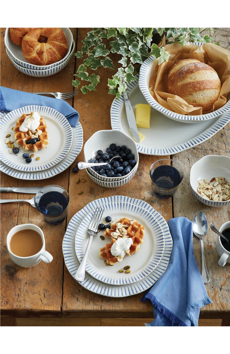 Juliska Sitio Stripe 4-Piece Table Setting | Nordstrom