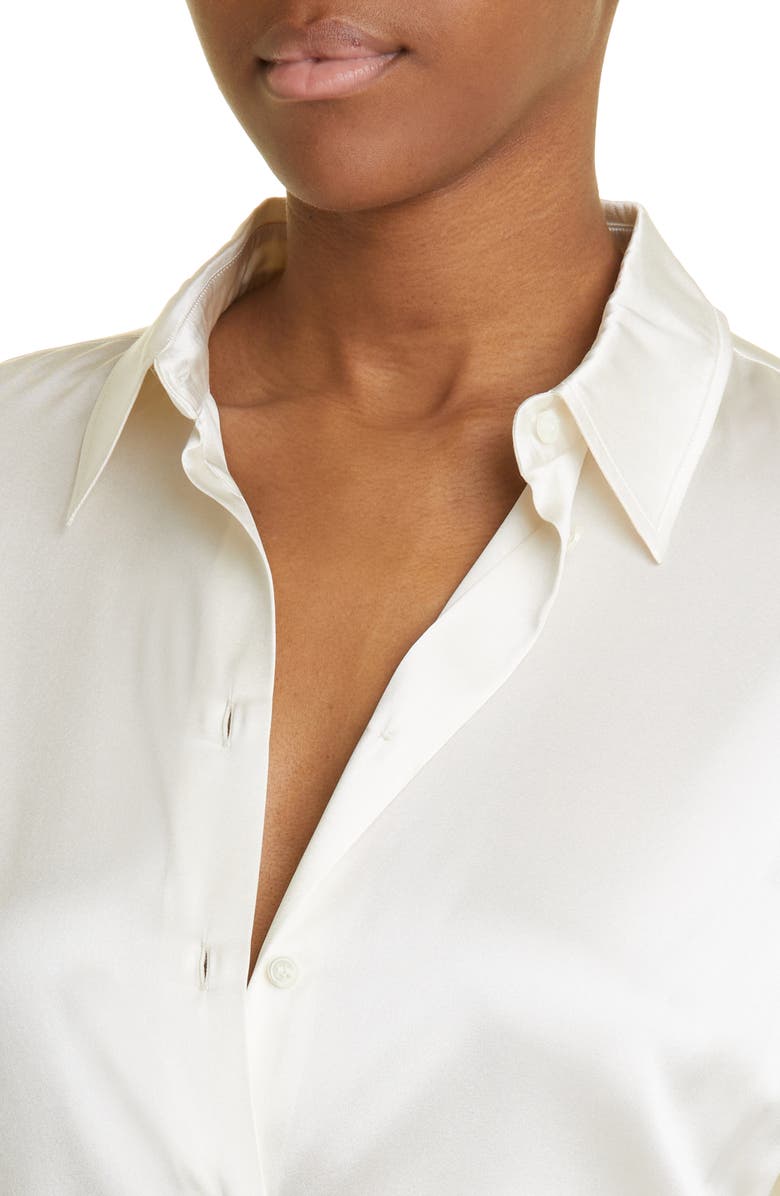 TOM FORD Satin Button-Up Shirt | Nordstromrack