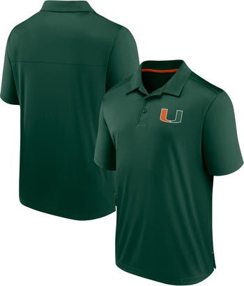 FANATICS Men's Fanatics Branded Green Miami Hurricanes Polo | Nordstrom