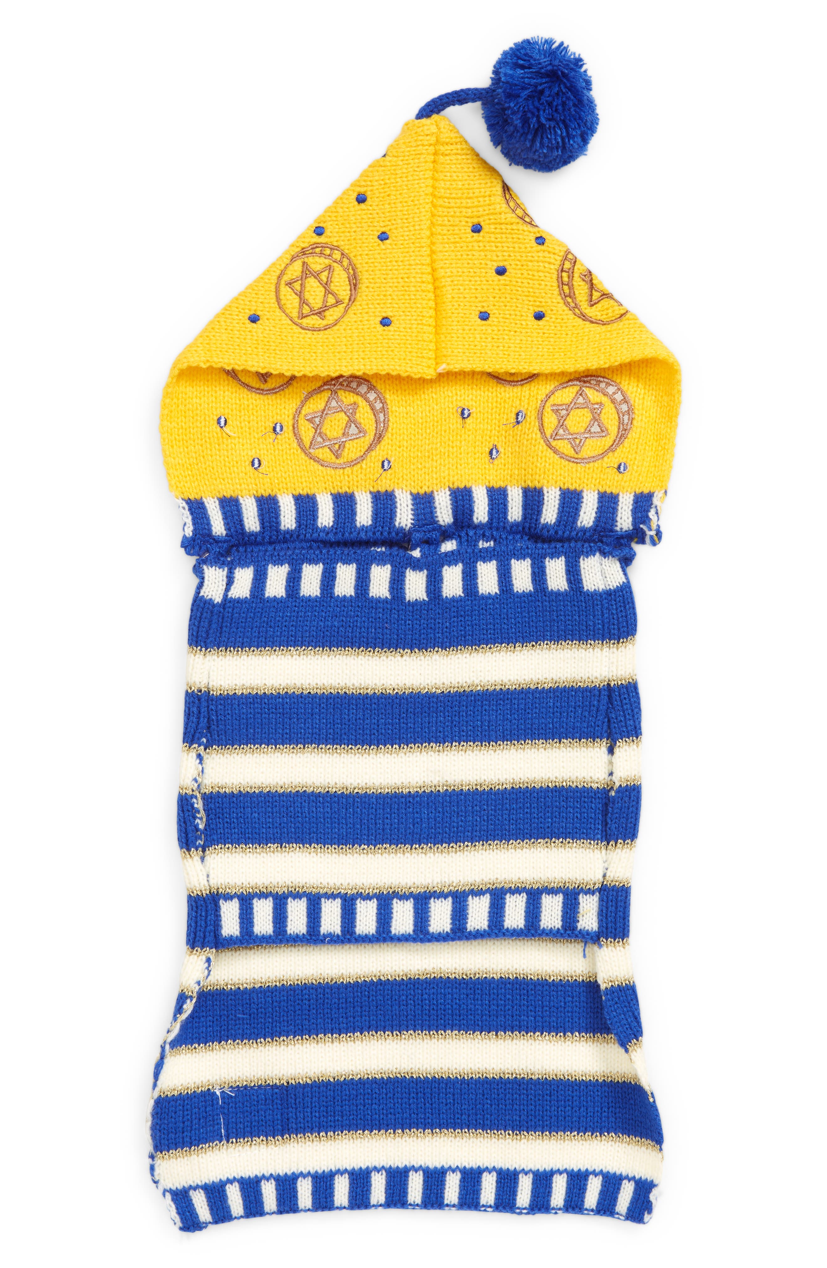 WHOOPI C for Chanukah Dog Sweater & Beanie Set | Nordstromrack