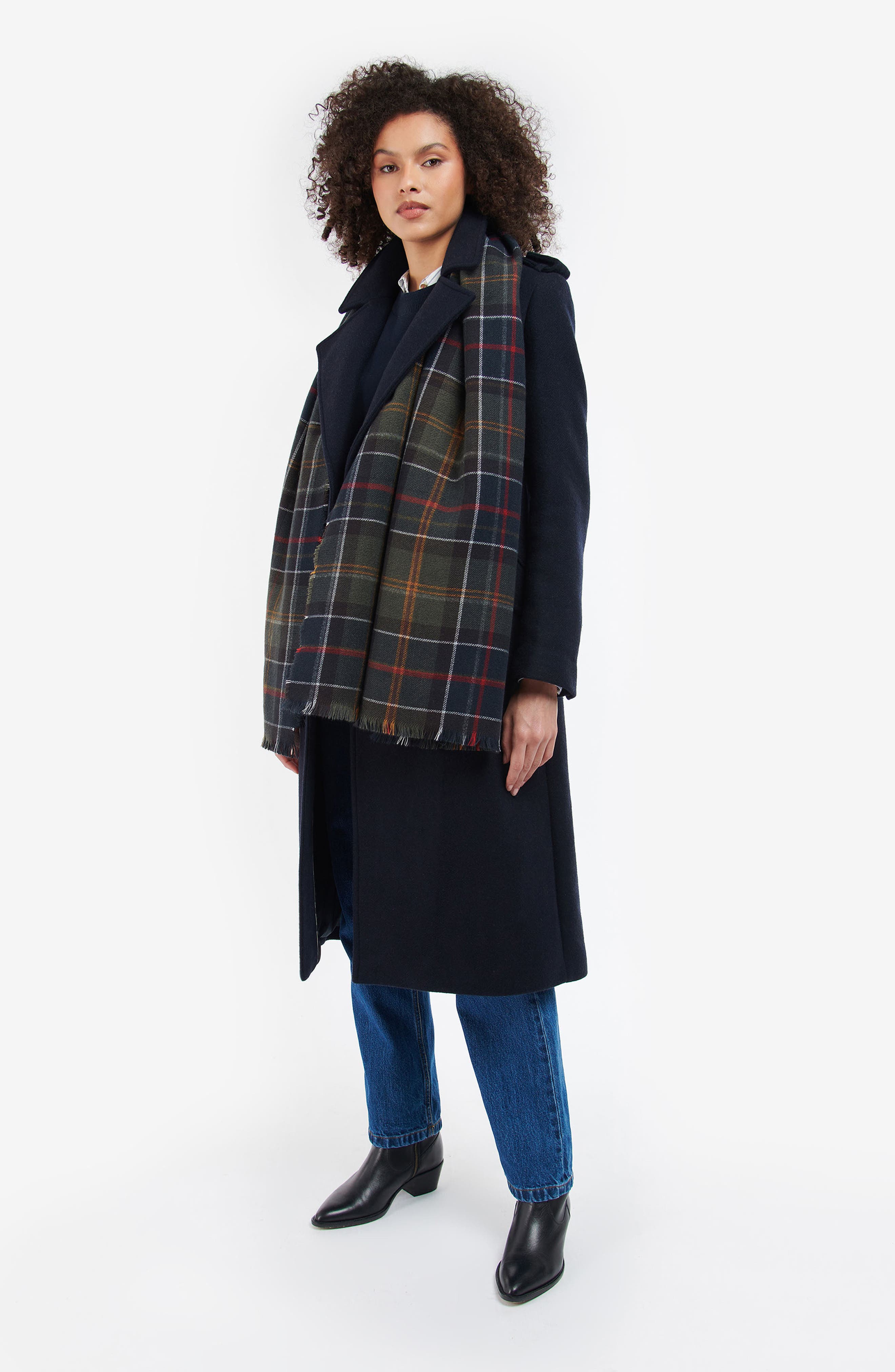 Barbour Montieth Reversible Scarf | Nordstromrack