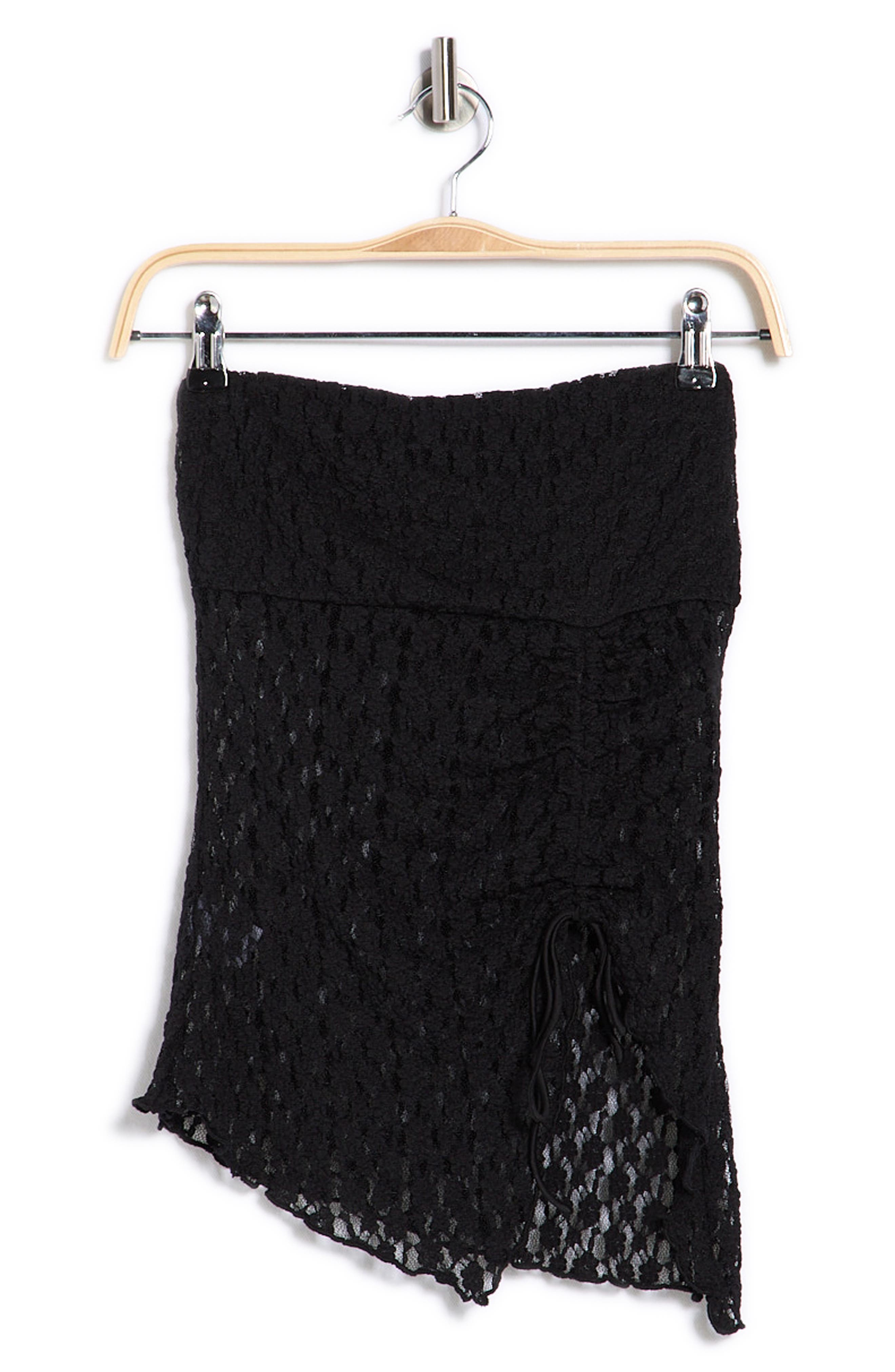 Abound Lace Asymmetrical Hem Tube Top | Nordstromrack