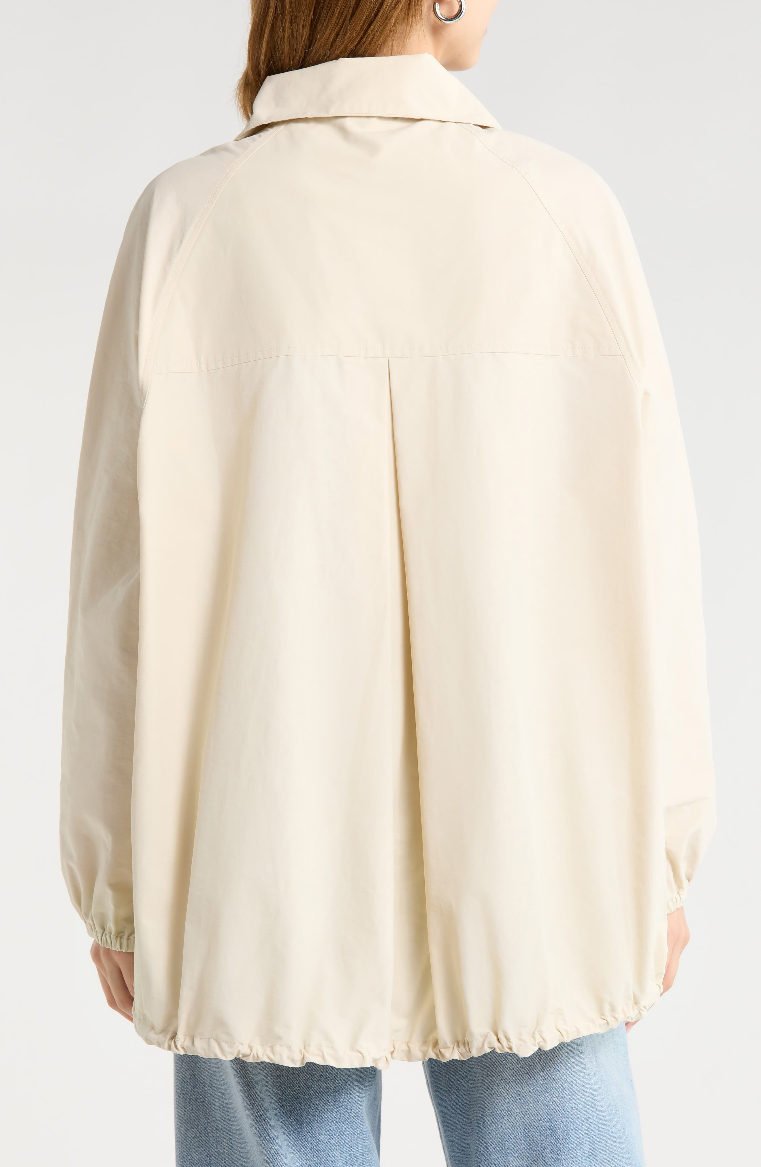 ASTR the Label Yareli Oversize Funnel Neck Jacket | Nordstrom