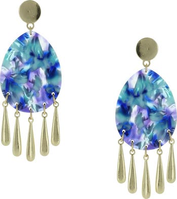 OLIVIA WELLES Reign Watercolor Drop Earrings | Nordstromrack