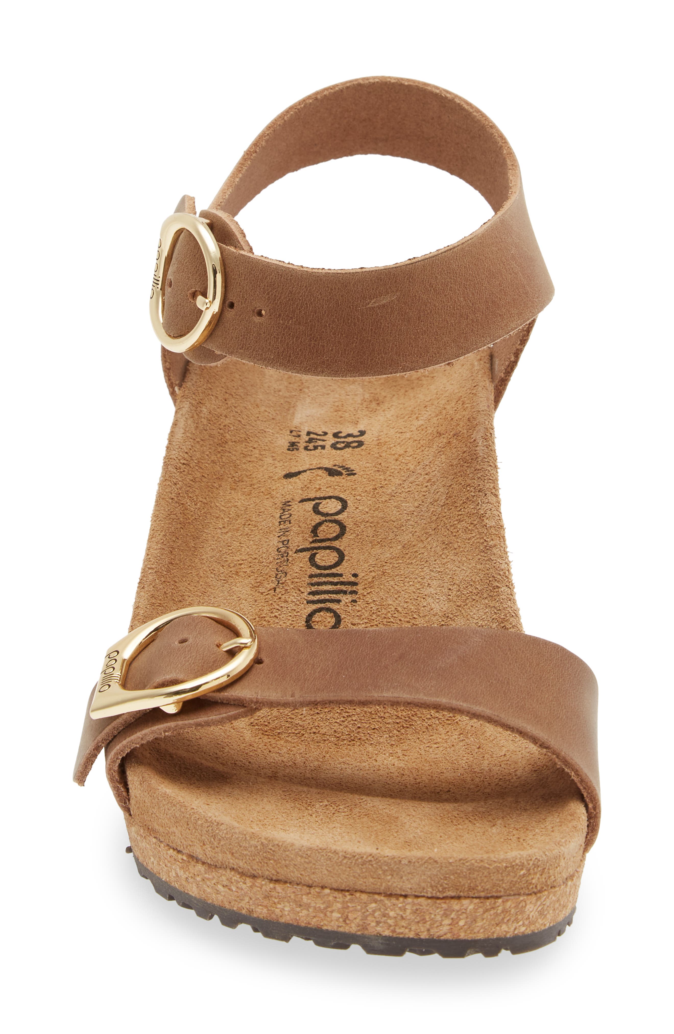 Birkenstock Papillio by Birkenstock Soley Ring Buckle Wedge Sandal ...