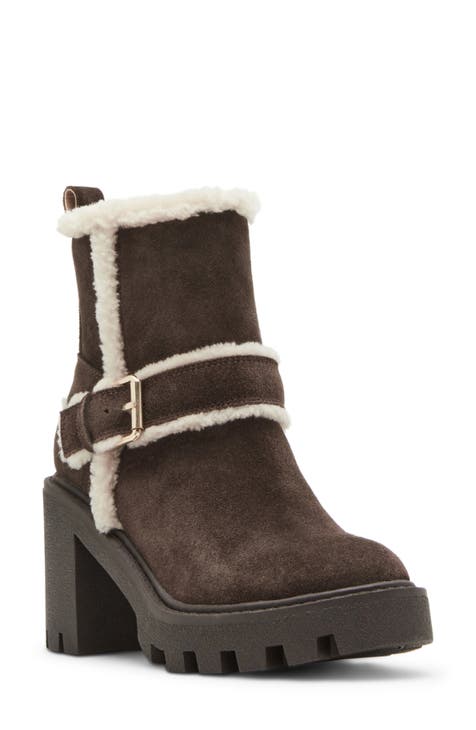 Women's Fuzzy Ankle Boots & Booties | Nordstrom