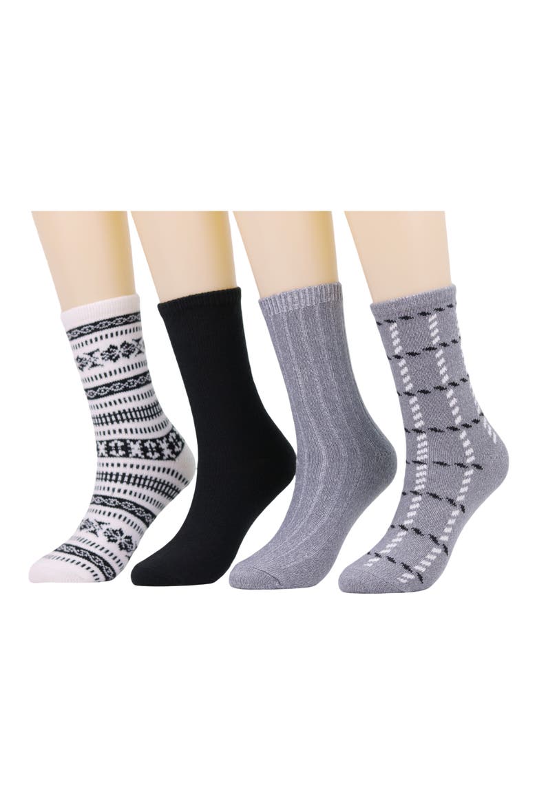 4-Pack Boot Crew Socks (Women) | Nordstromrack