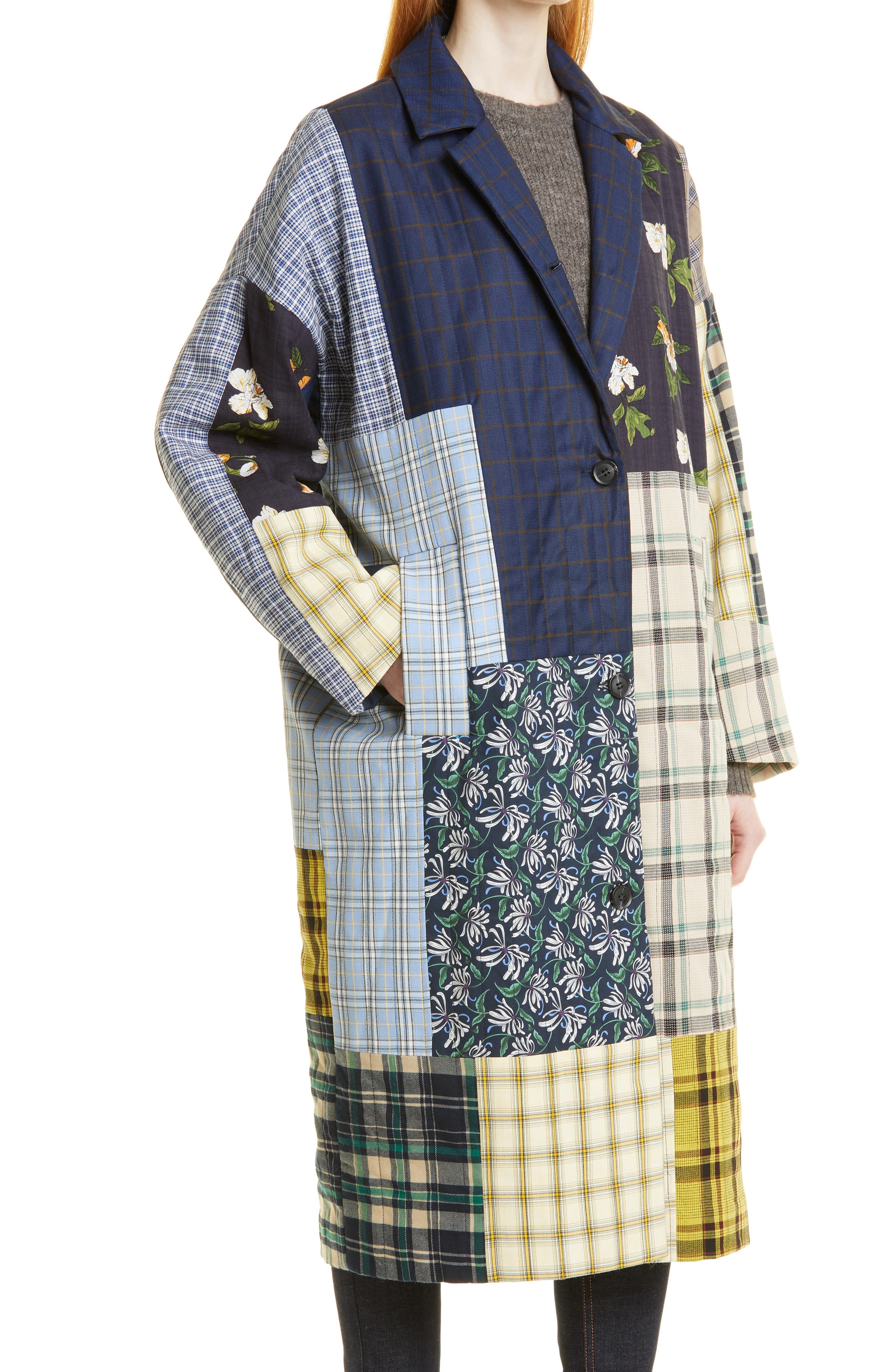 MUNTHE Ruthy Patchwork Coat | Nordstromrack
