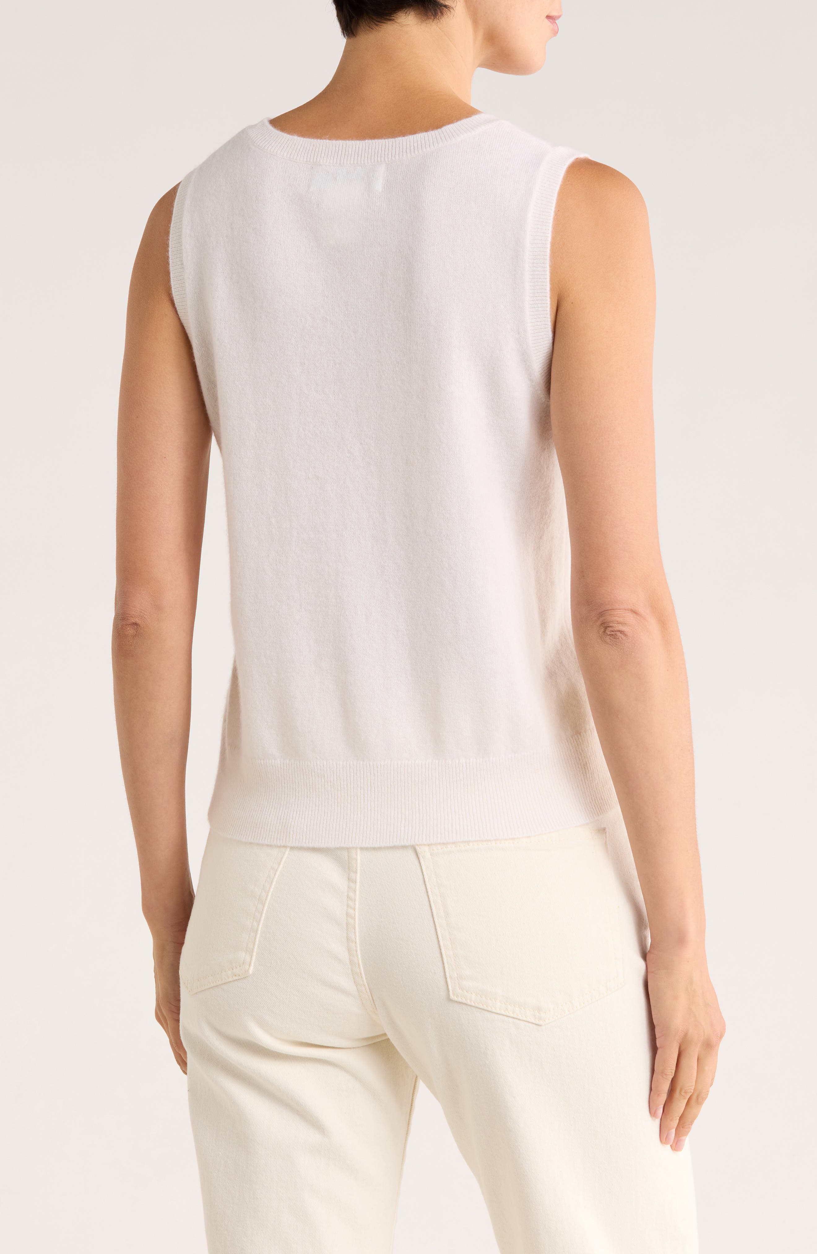 Magaschoni Sleeveless Cashmere Sweater | Nordstromrack