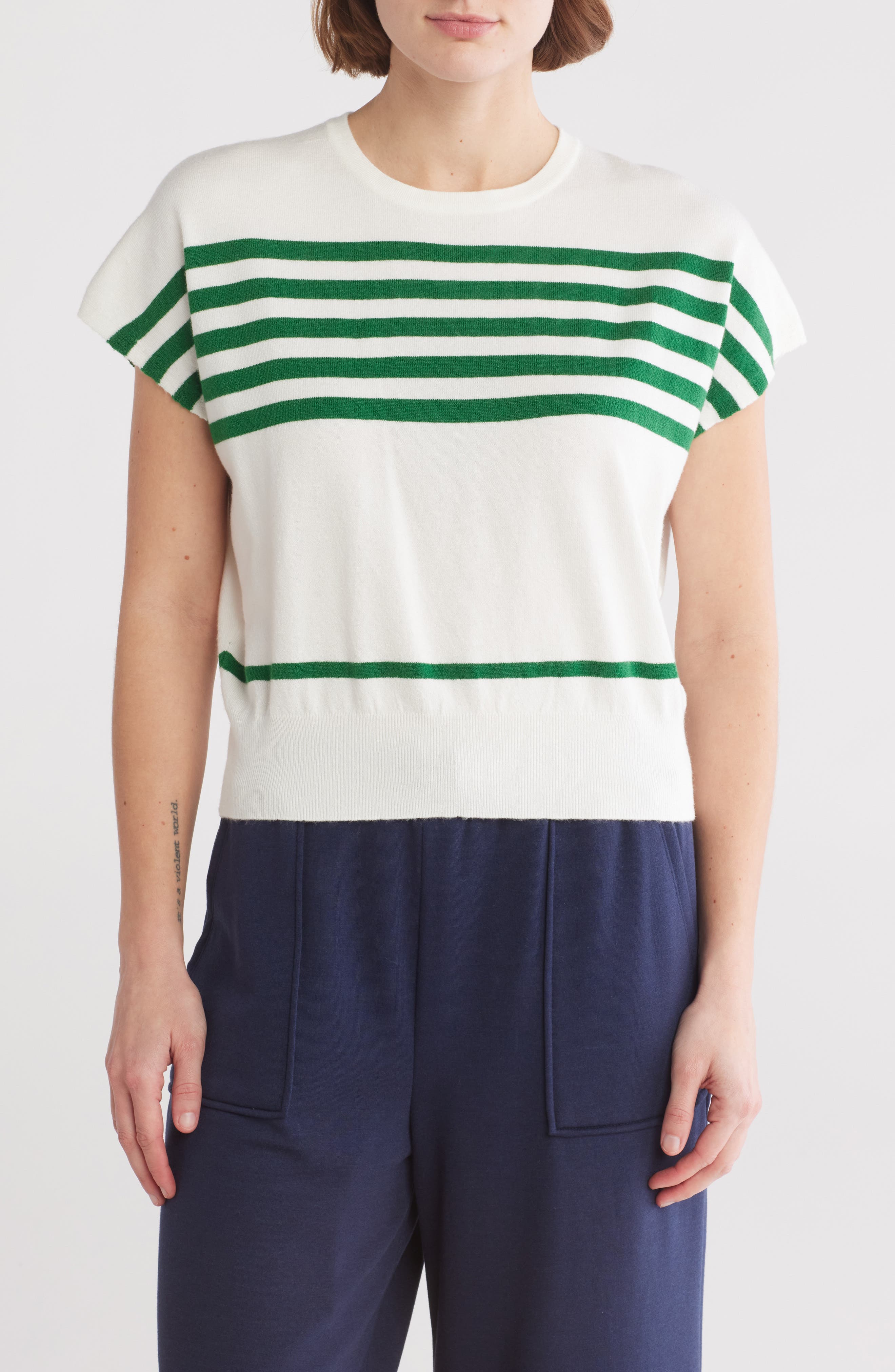 Bobeau Fine Gauge Dolman Sleeve Sweater | Nordstromrack