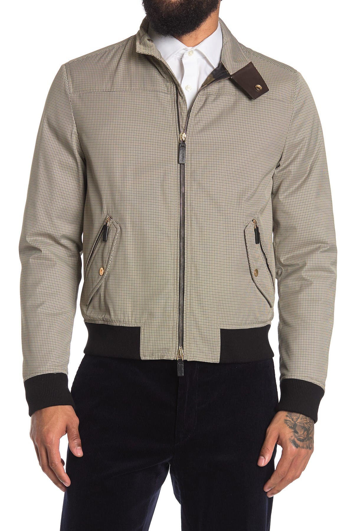 Valentino Stand Collar Bomber Jacket | Nordstromrack