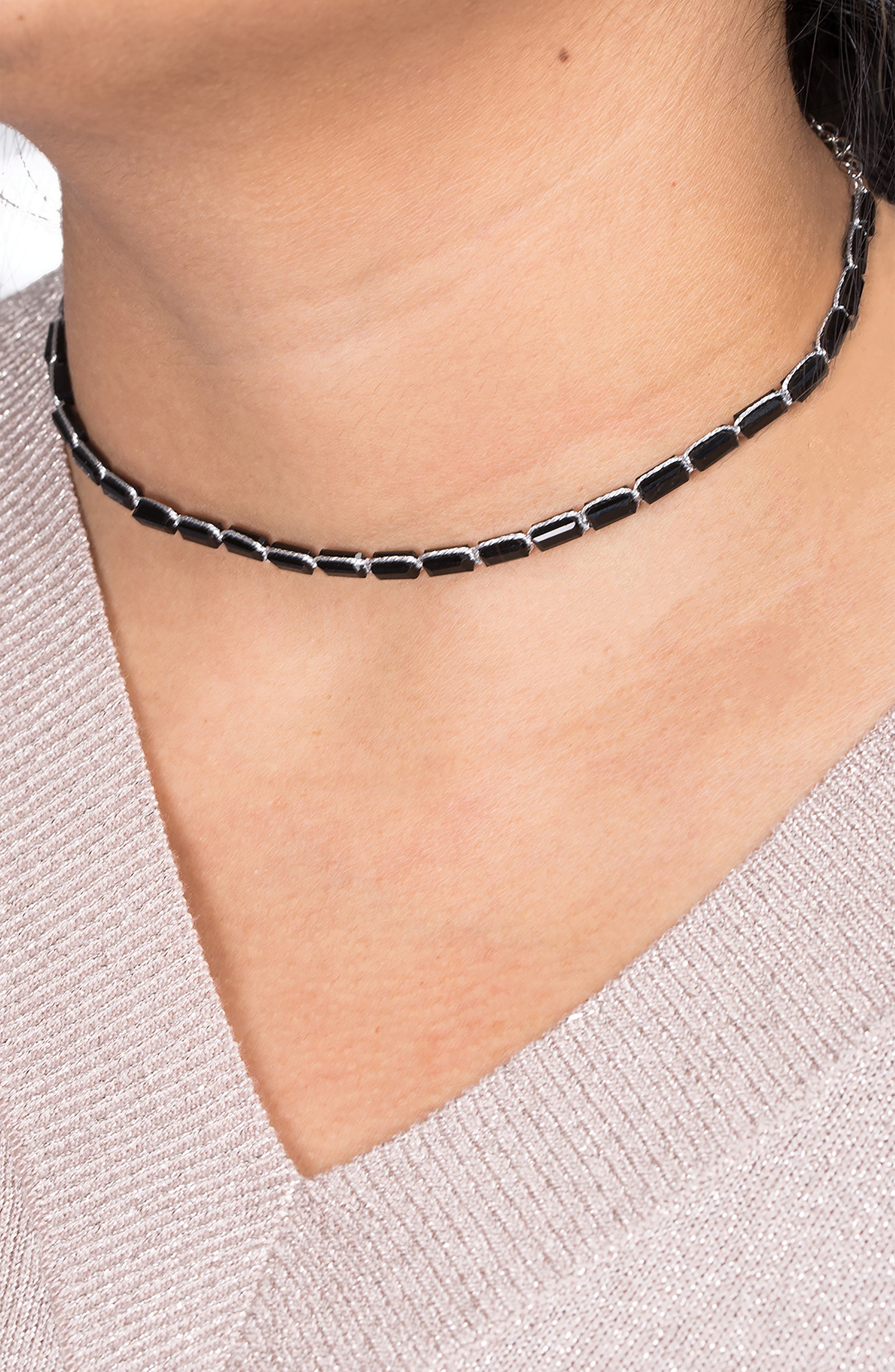 SAACHI Beaded Choker Necklace | Nordstromrack