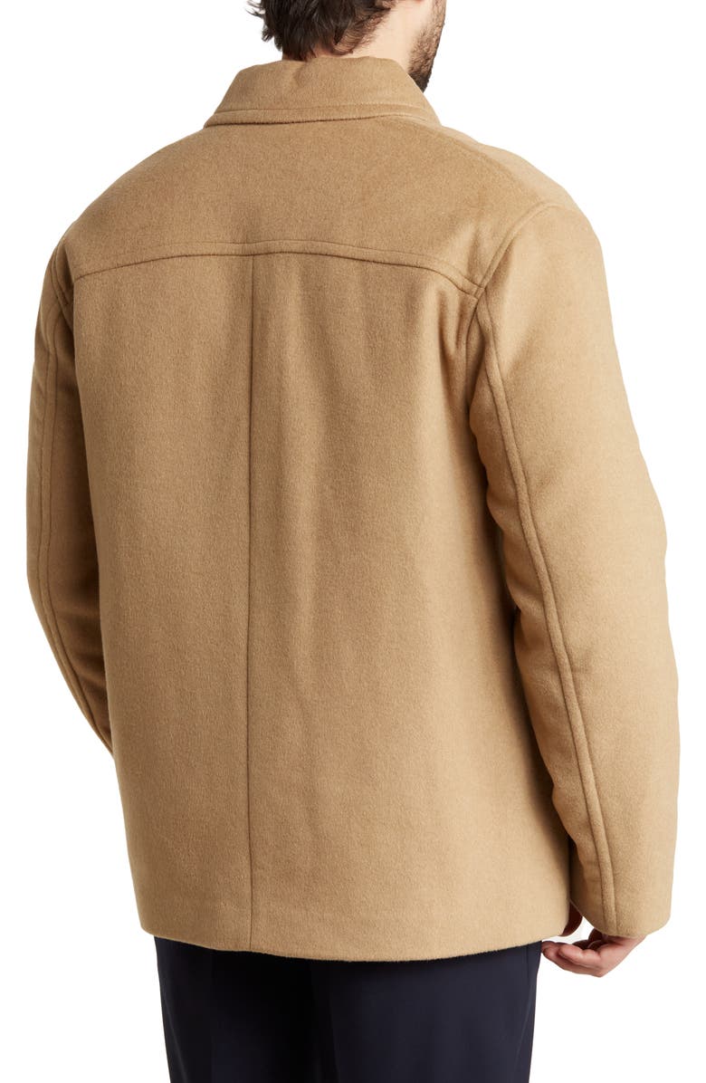 Vince Splittable Drape Recycled Wool Blend Shirt Jacket | Nordstromrack