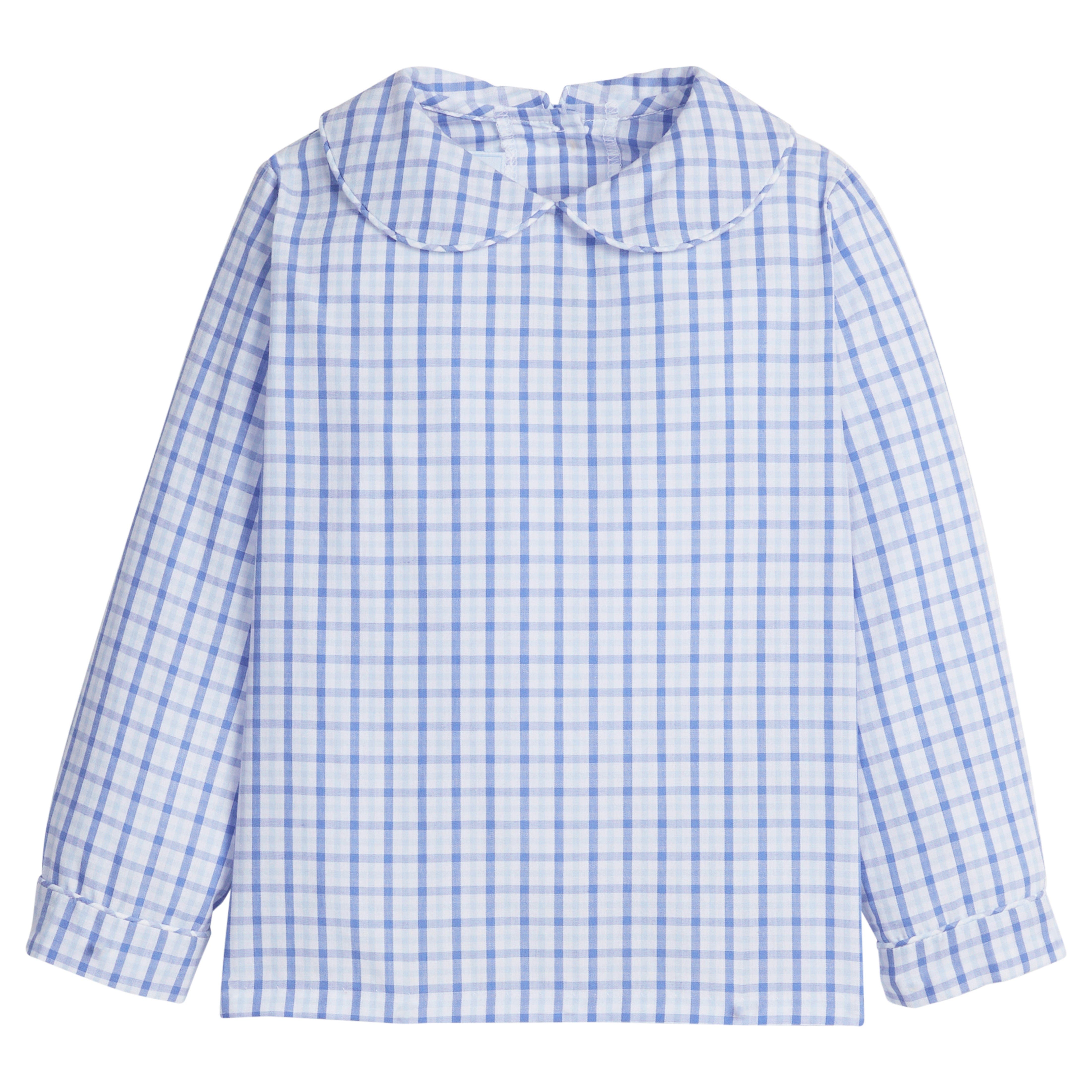 Little English Kids' Long Sleeve Peter Pan Shirt | Nordstrom