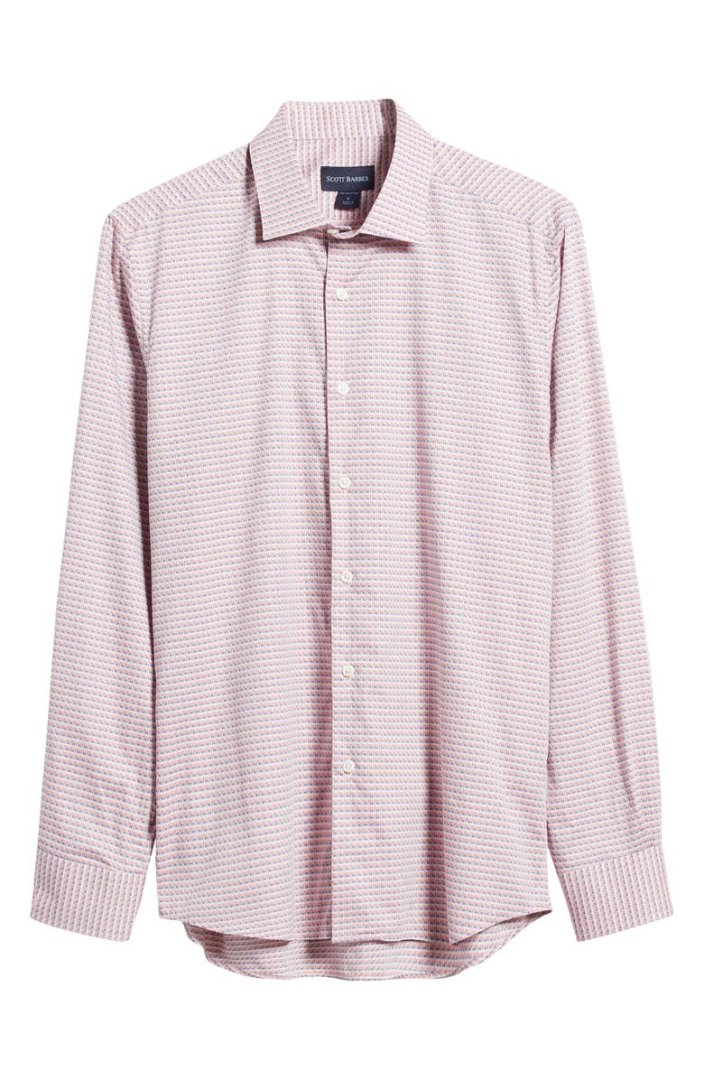 Scott Barber Dobby Micro Pattern Button-Up Shirt | Nordstromrack