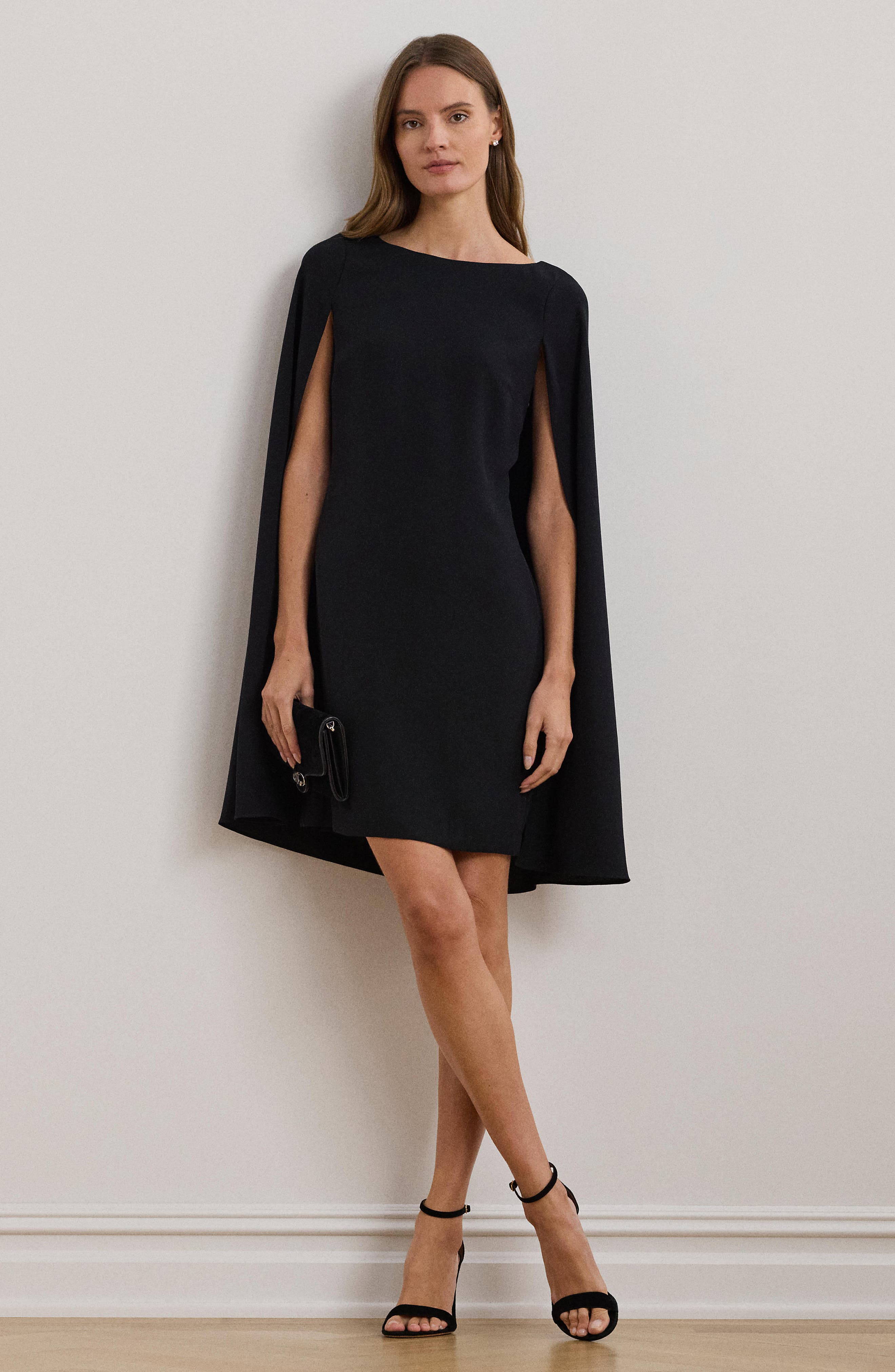 Lauren Ralph Lauren Capelet Cocktail Dress | Nordstrom
