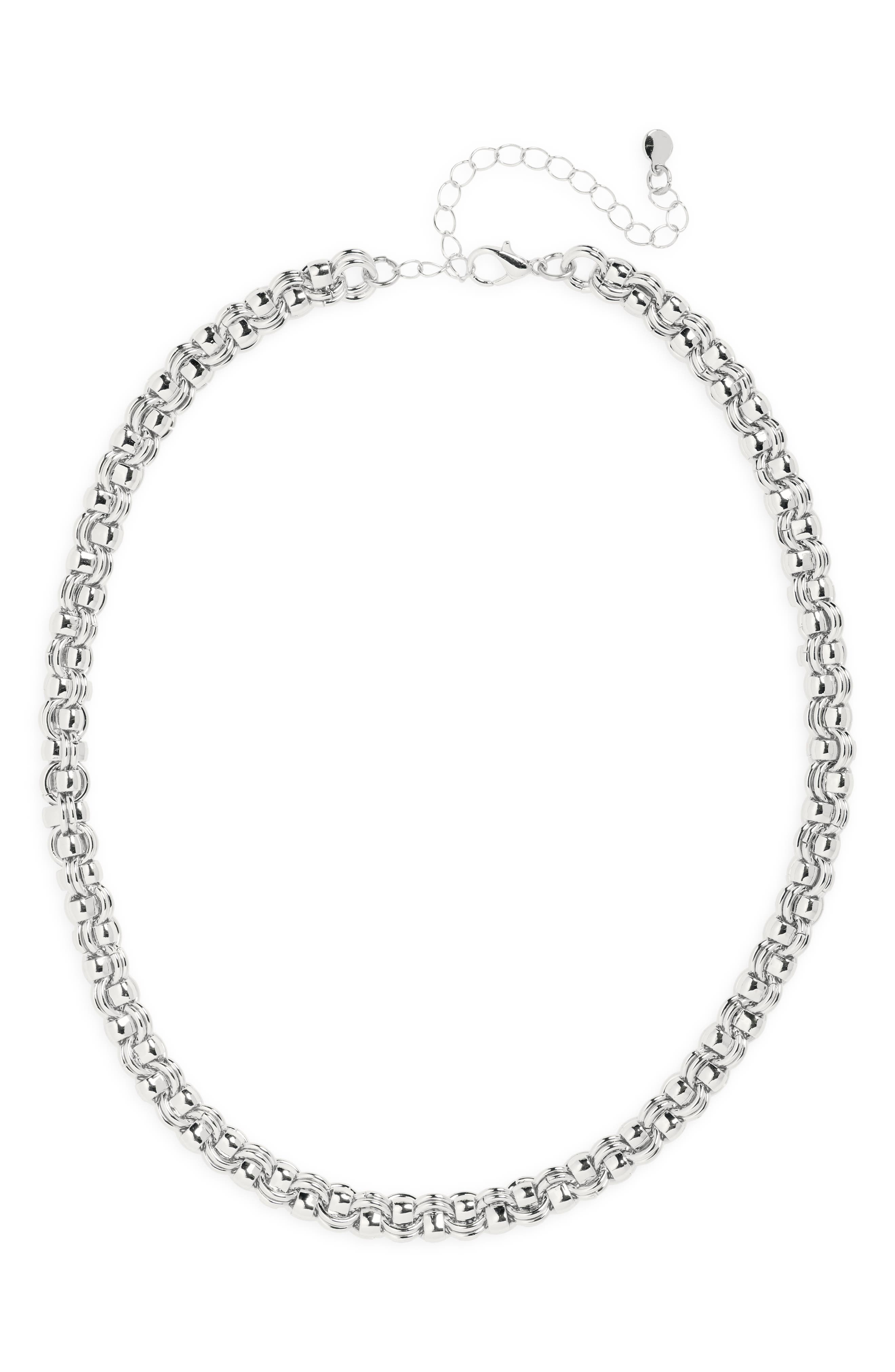 Nordstrom Nested Round Link Chain Necklace | Nordstromrack