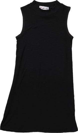 Cotton Emporium Mock Neck Sleeveless Dress | Nordstromrack