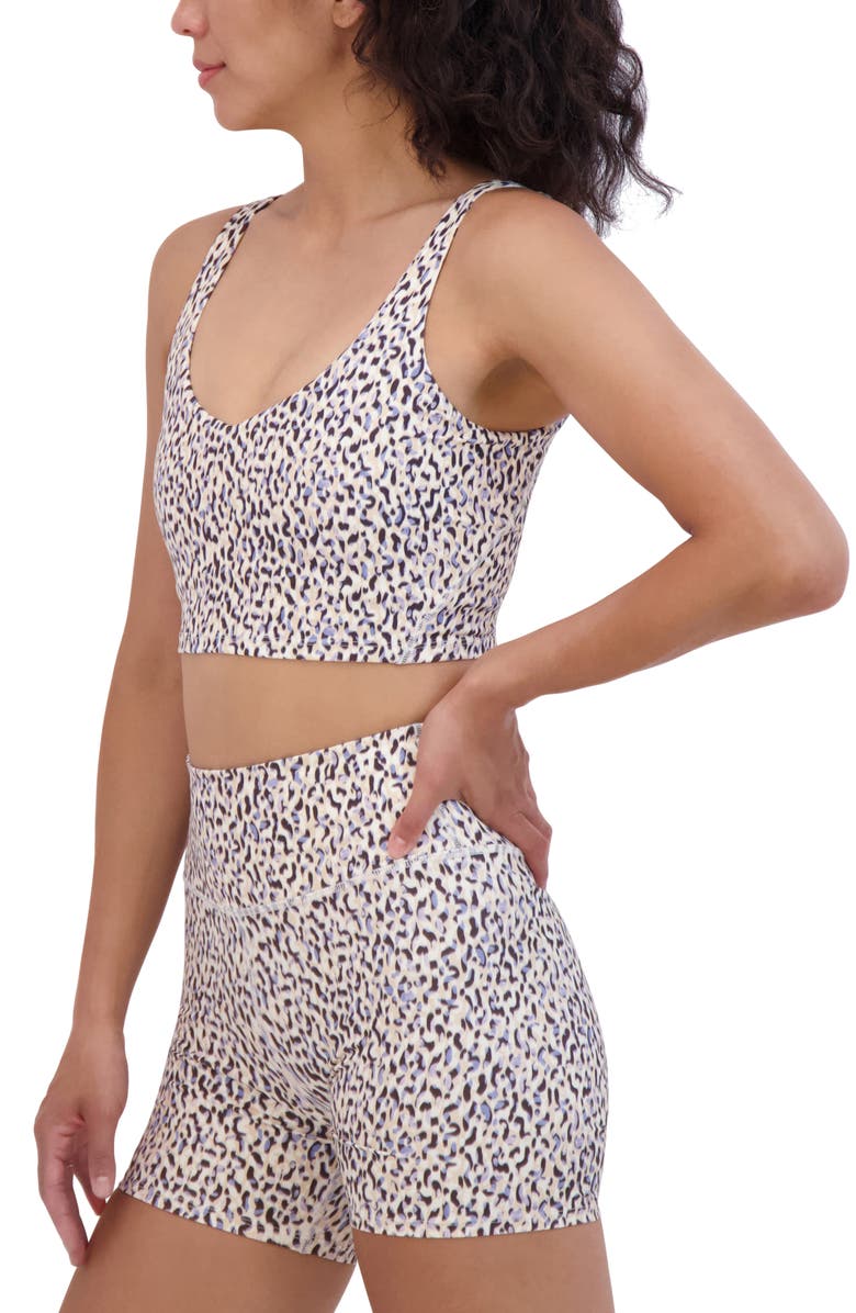 SAGE COLLECTIVE Leopard Print Sports Bra | Nordstromrack