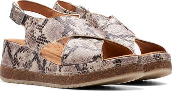 Clarks® Kassanda Step Wedge Sandal (Women) | Nordstromrack