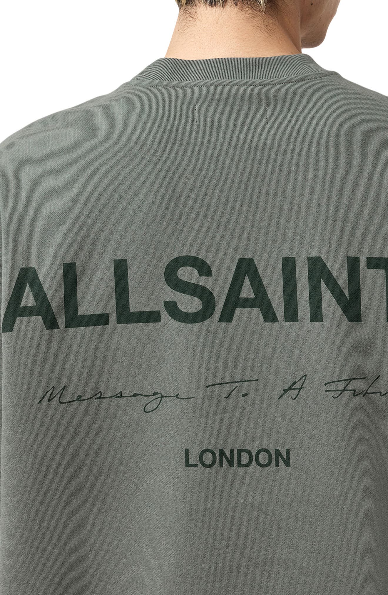 AllSaints Future Graphic Sweatshirt | Nordstromrack