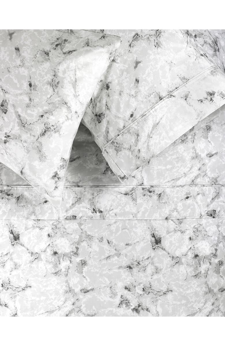 MELANGE HOME 400 Thread Count Cotton Marble Queen Sheet Set | Nordstromrack