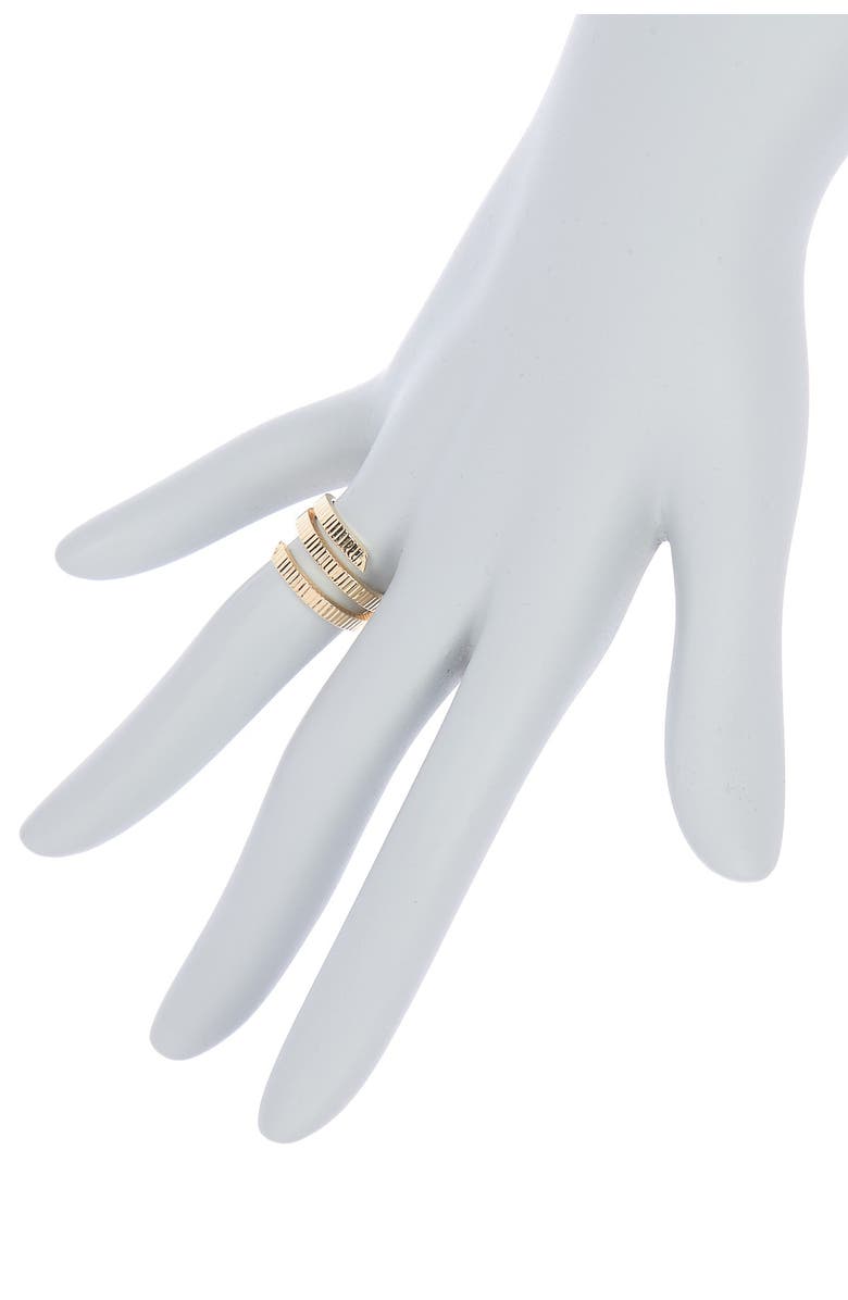 Bony Levy 14K Gold Textured Coil Ring | Nordstromrack