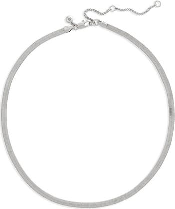 Madewell Herringbone Chain Necklace Nordstrom