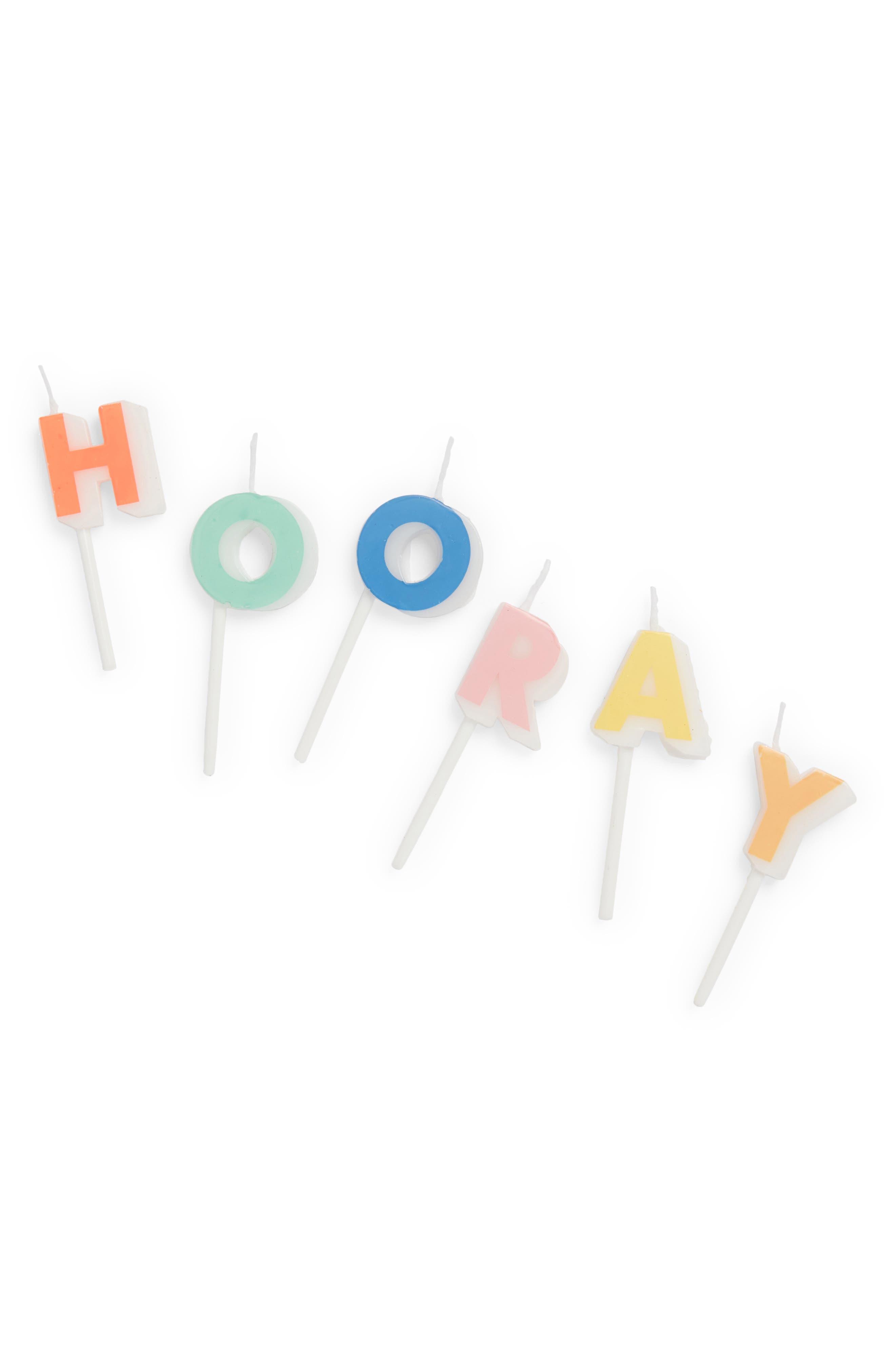 Meri Meri Hooray Candle Set of 6 | Nordstromrack