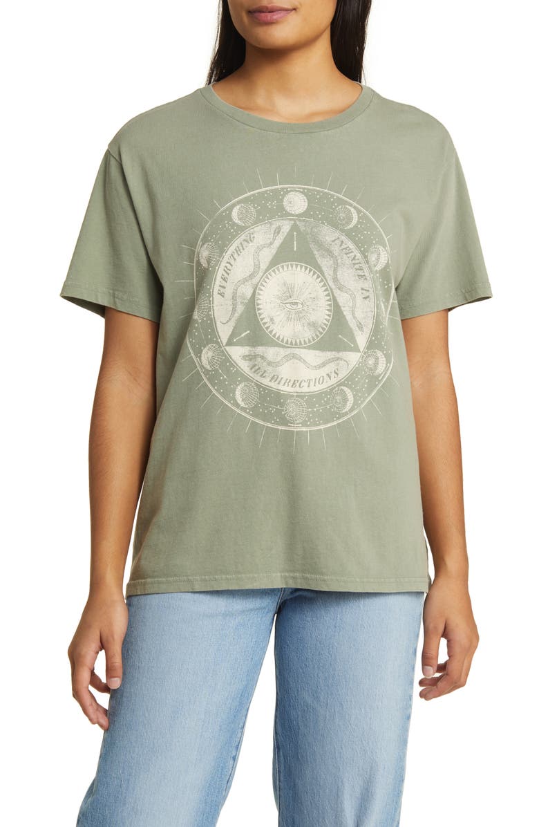 Lucky Brand Infinite Moon Boyfriend Graphic T-Shirt | Nordstromrack