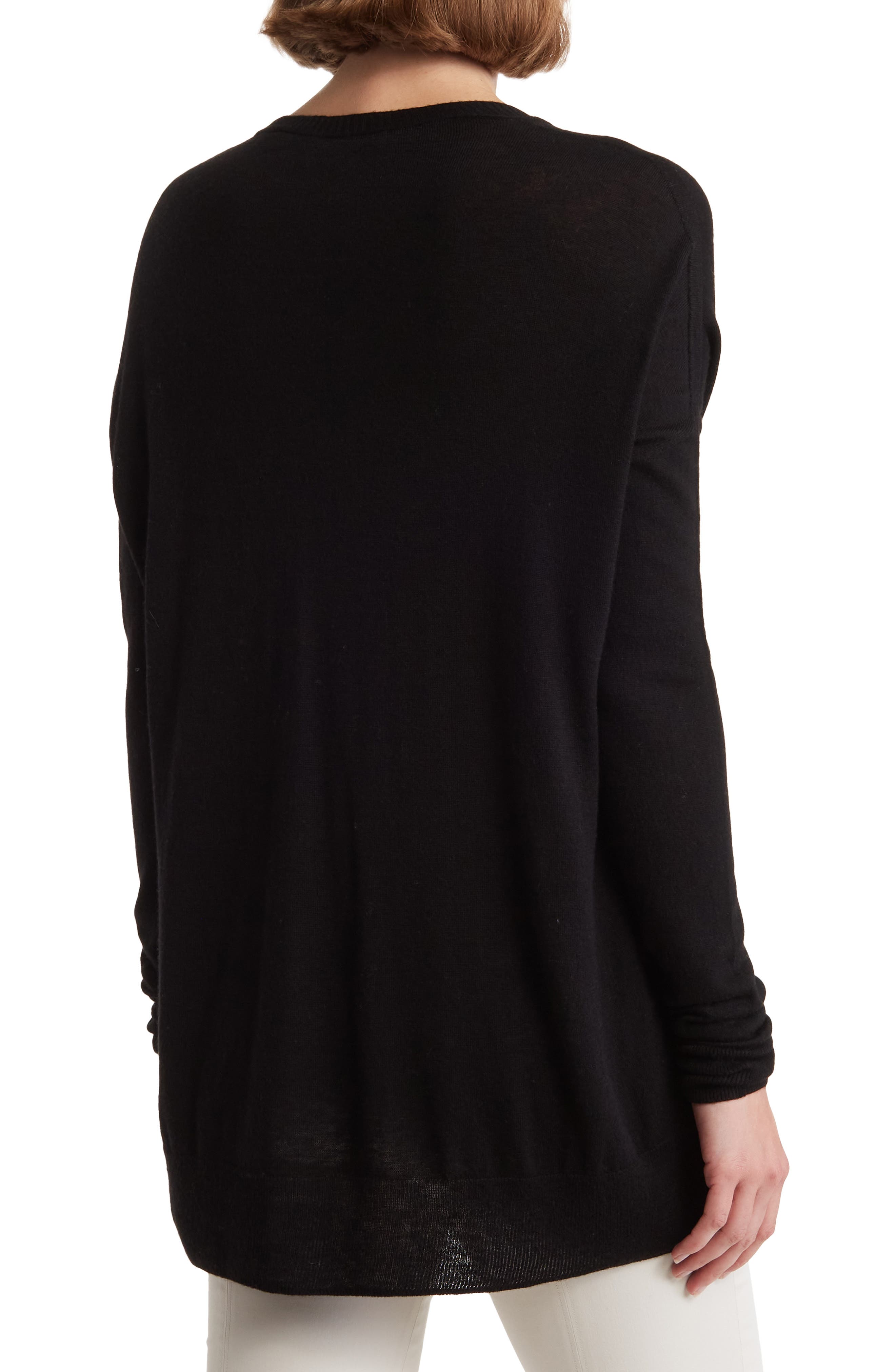 Vince Seamless V-Neck Wool Blend Tunic | Nordstromrack
