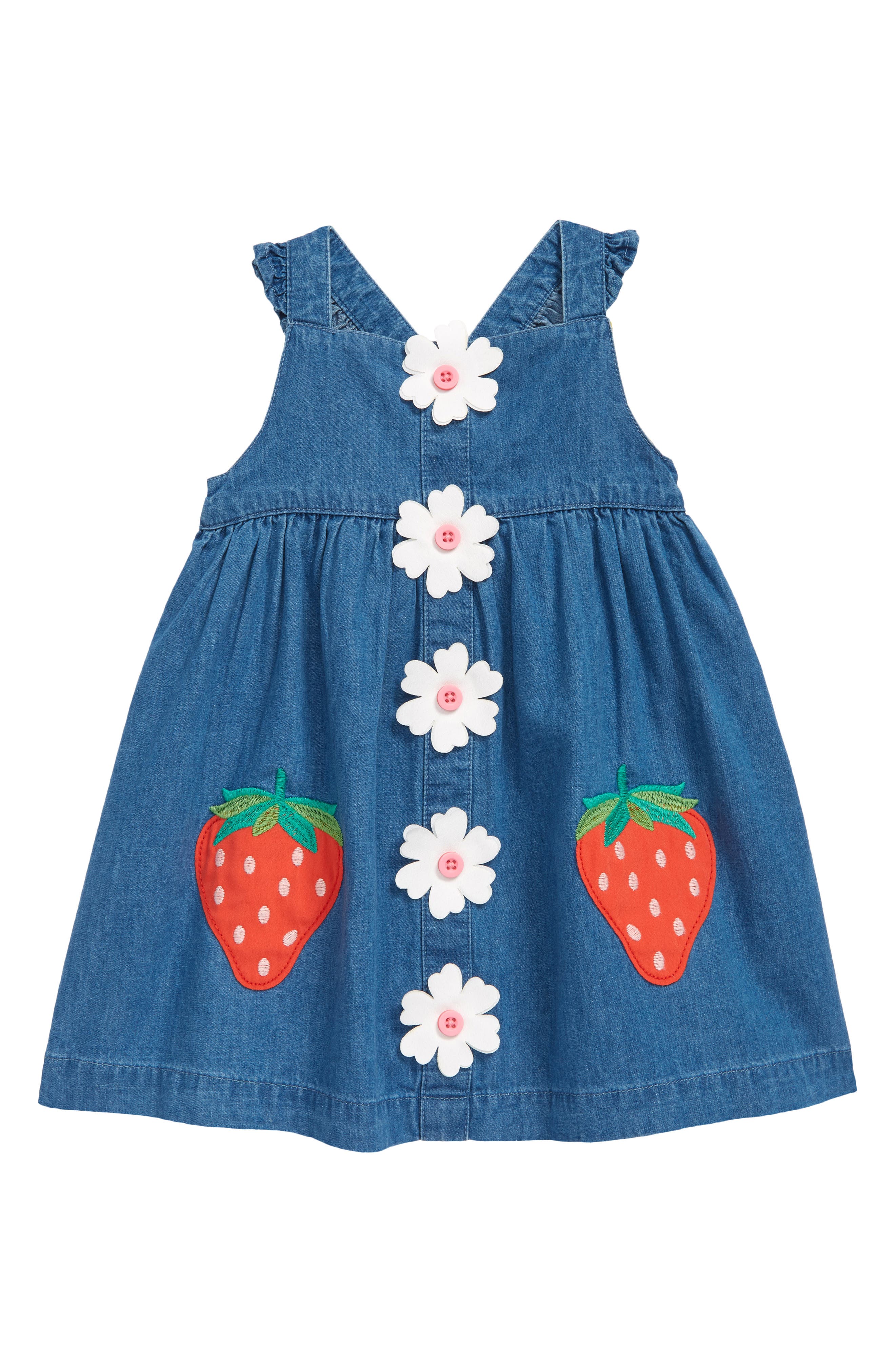 Mini Boden Daisy Button-Up Dress | Nordstromrack