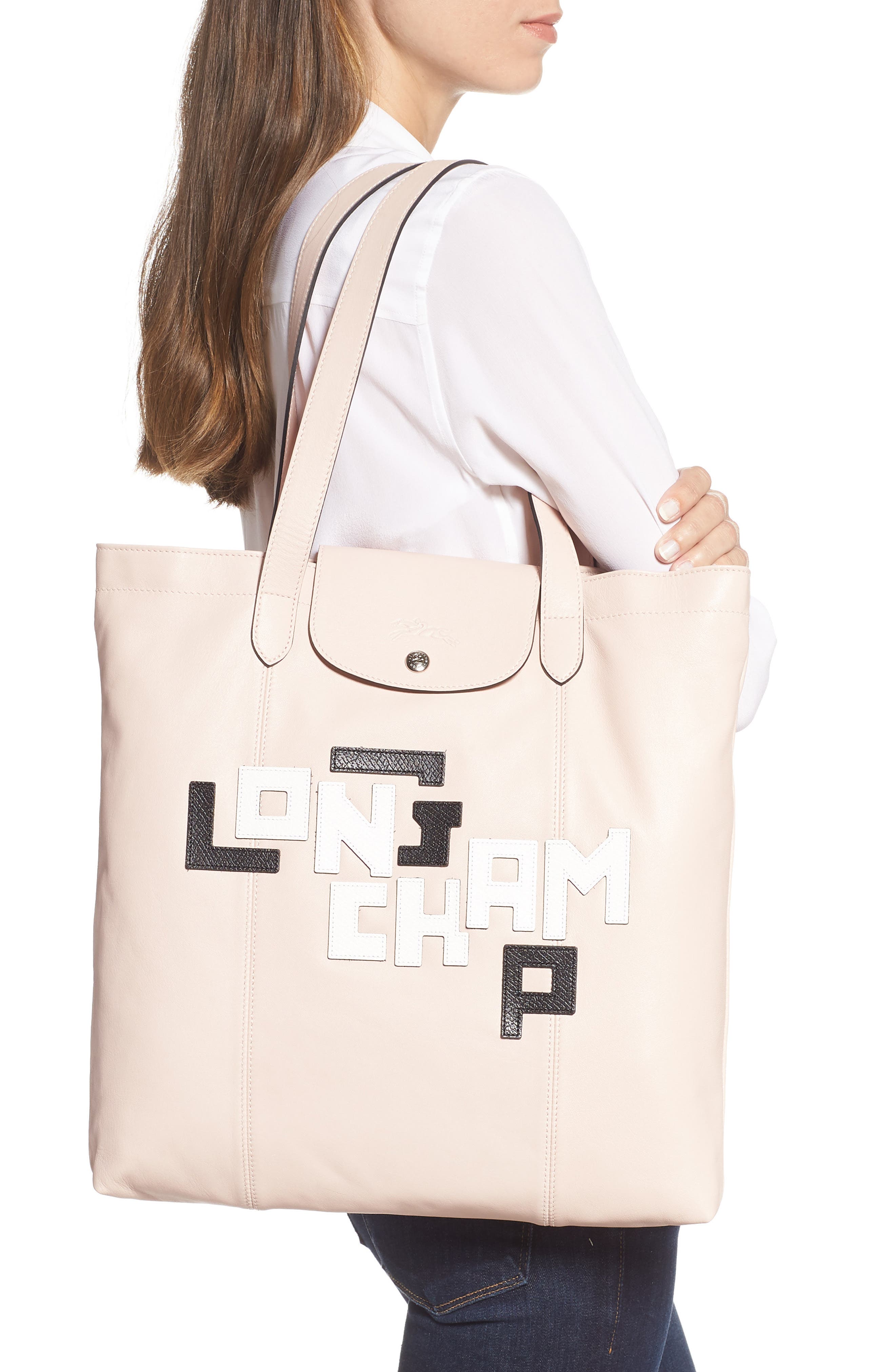 Longchamp Le Pliage Cuir Leather Tote | Nordstrom