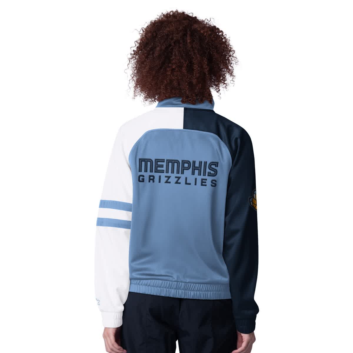 STARTER Women's Starter Light Blue Memphis Grizzlies Line Up Dolman ...