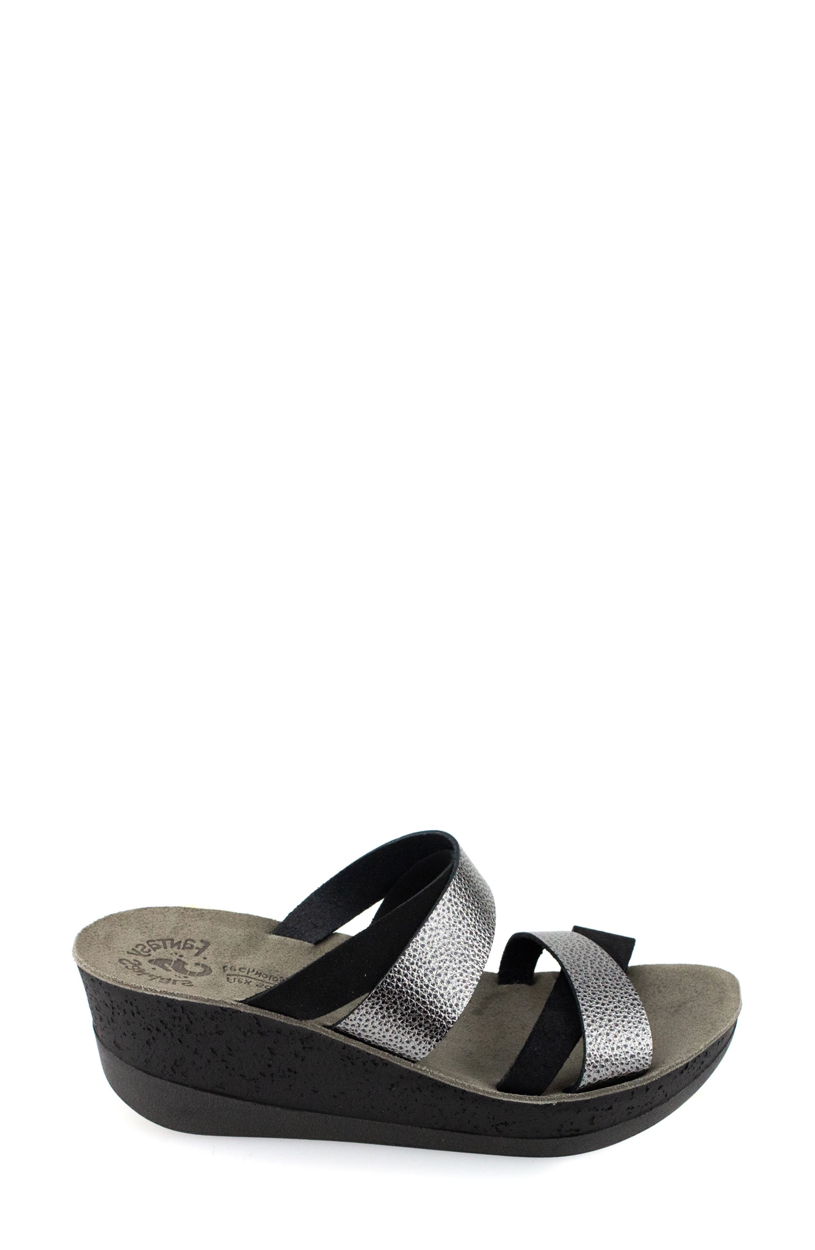 Fantasy Sandals Aria Wedge Slide Sandal (Women) | Nordstromrack