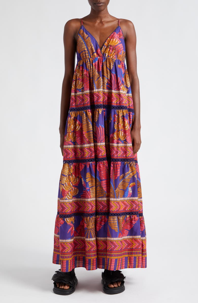 FARM Rio Forest Mosaic Maxi Dress | Nordstromrack