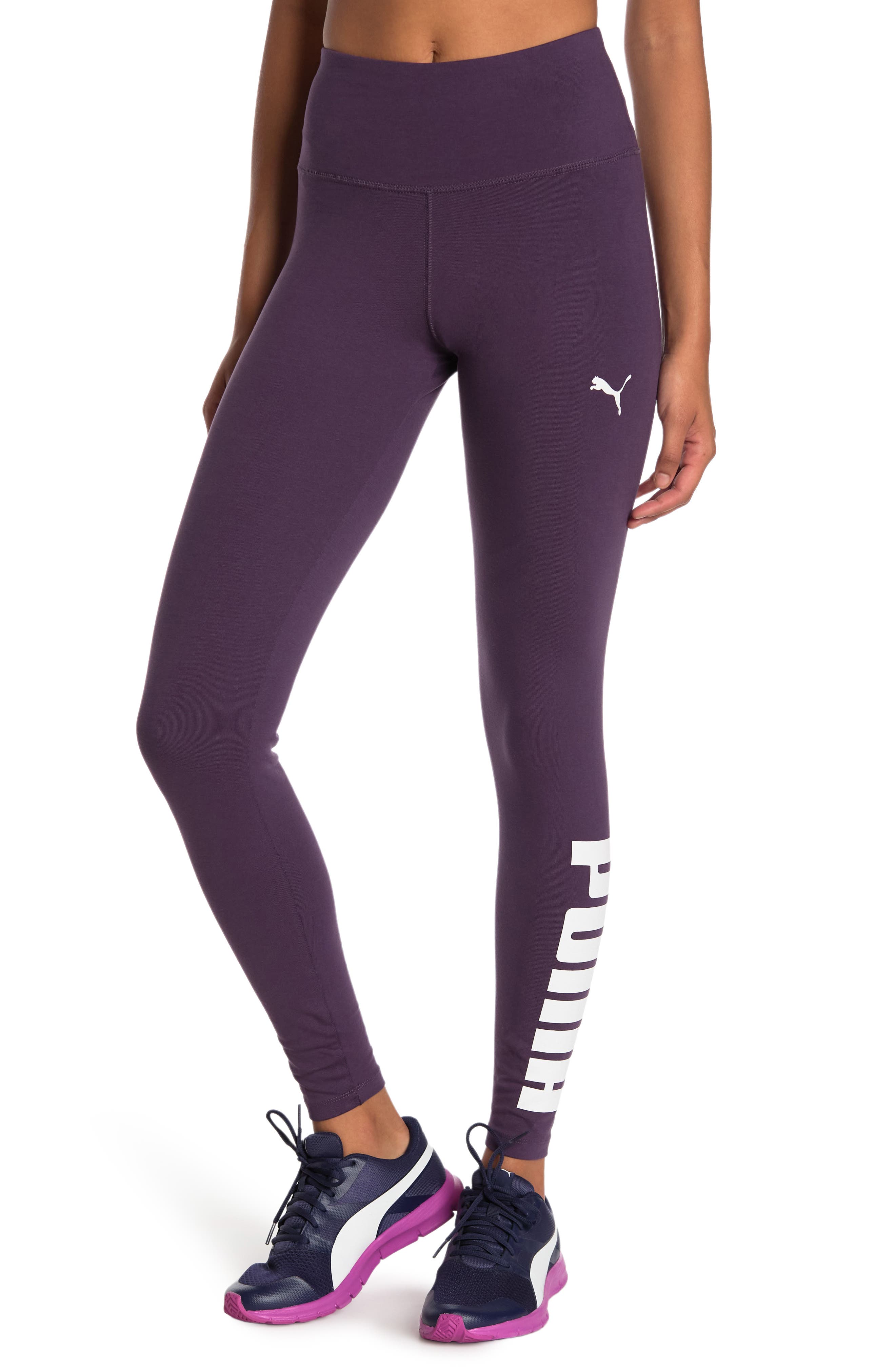 PUMA Athletic Logo Tights | Nordstromrack