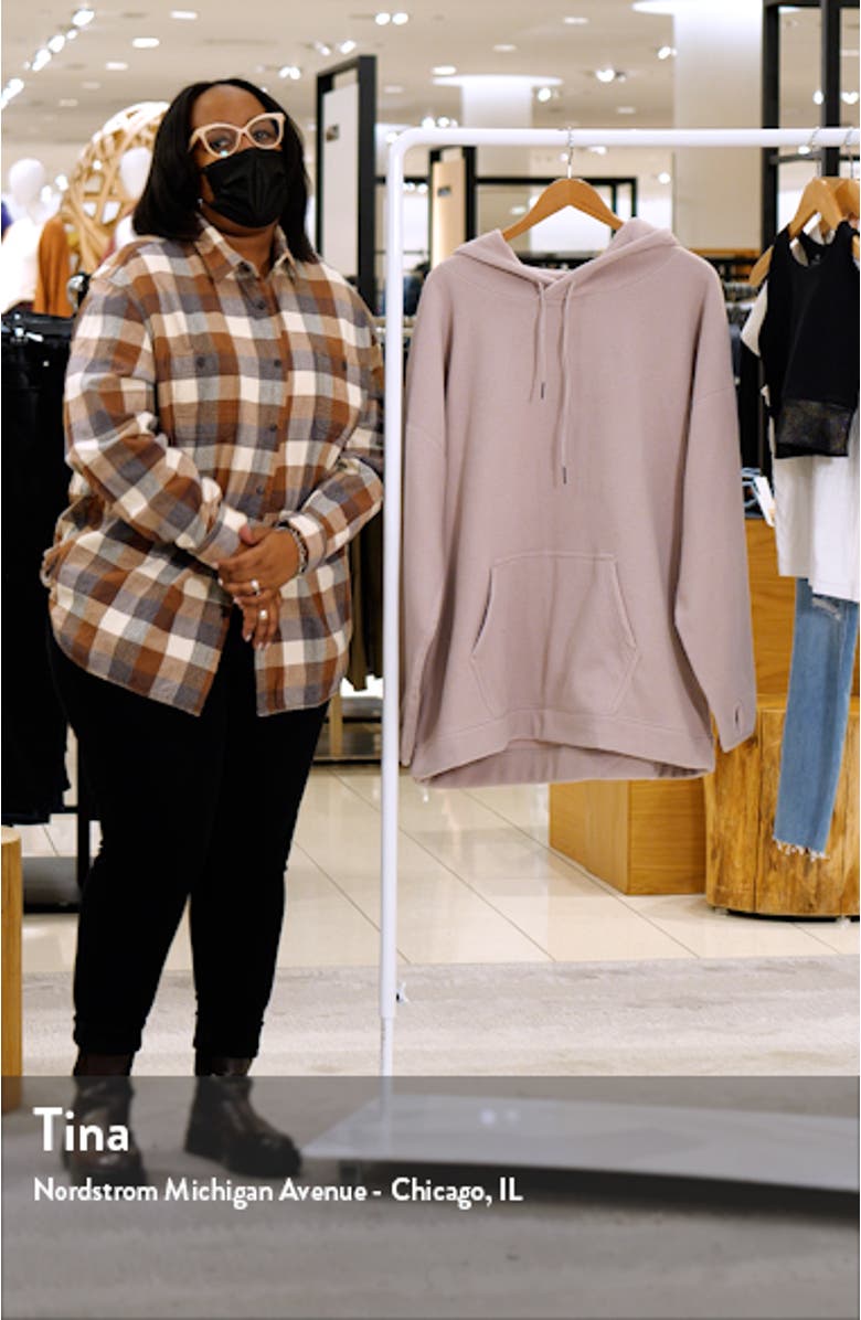 Zella Women's Cozy Up Polar Fleece Hoodie | Nordstromrack