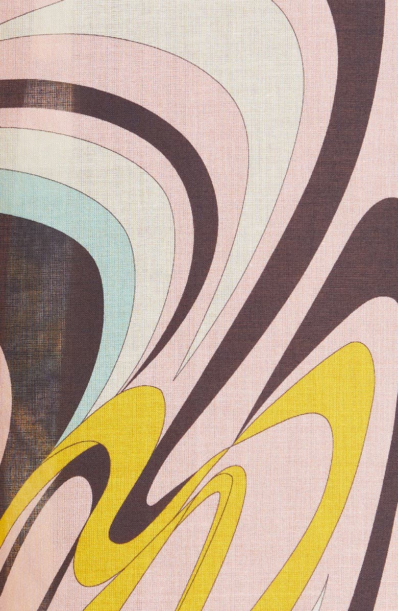 Emilio Pucci Print Cotton Cover-Up Wrap Skirt | Nordstrom